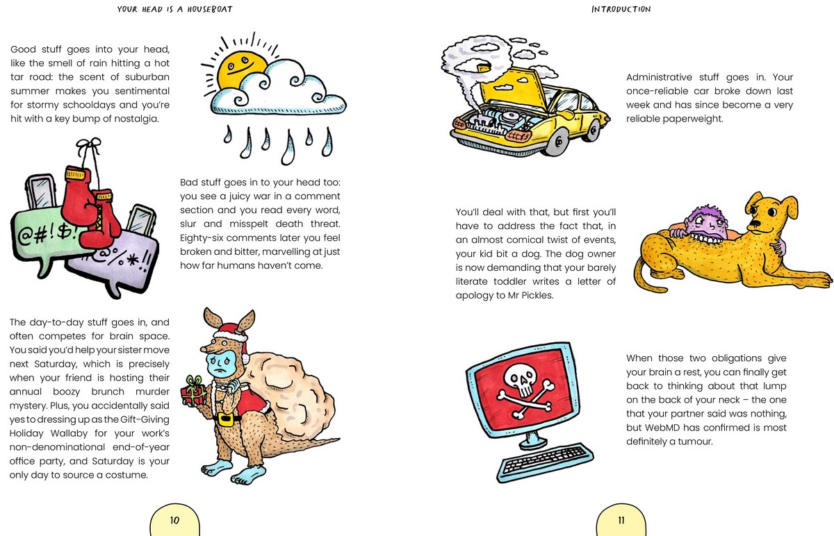 Your Head is a Houseboat, A Chaotic Guide to Mental Clarity from ...