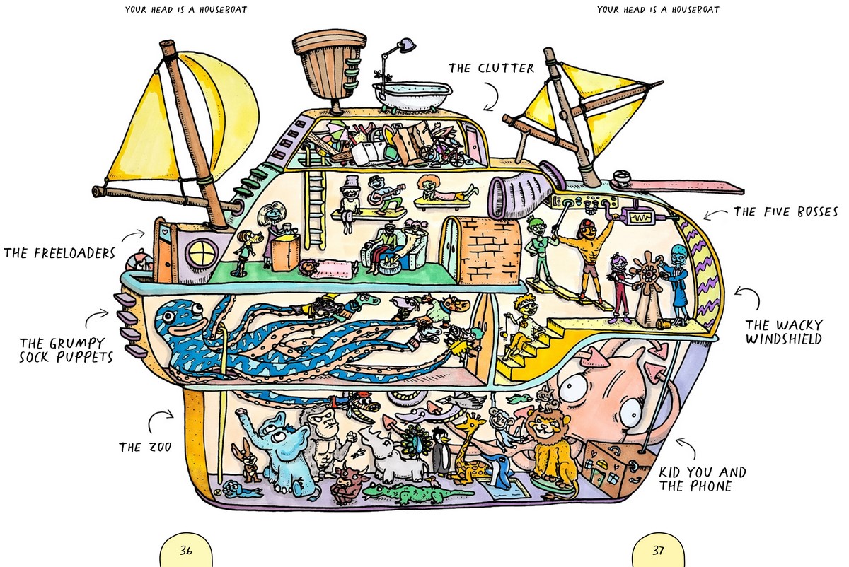 Your Head is a Houseboat, A Chaotic Guide to Mental Clarity from ...