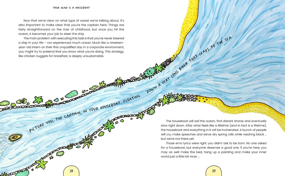 Your Head is a Houseboat, A Chaotic Guide to Mental Clarity from ...