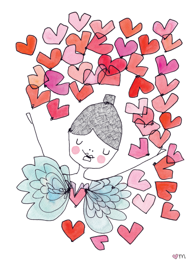 Share Your Love Note Cards, 16 Beautifully Illustrated Blank Note Cards ...
