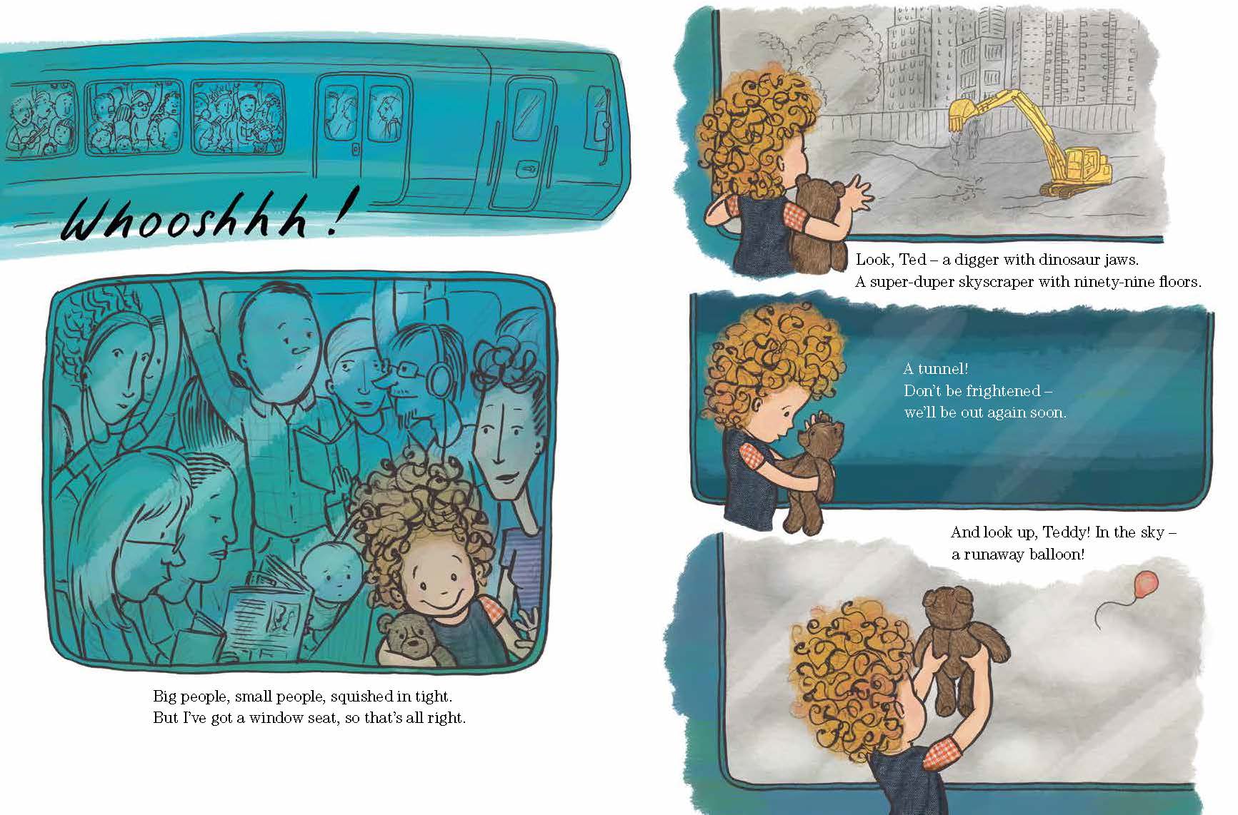 Teddy Took the Train by Nicki Greenberg | 9781760112134 | Booktopia