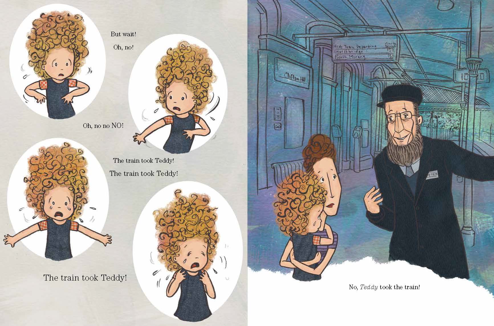 Teddy Took the Train by Nicki Greenberg | 9781760112134 | Booktopia