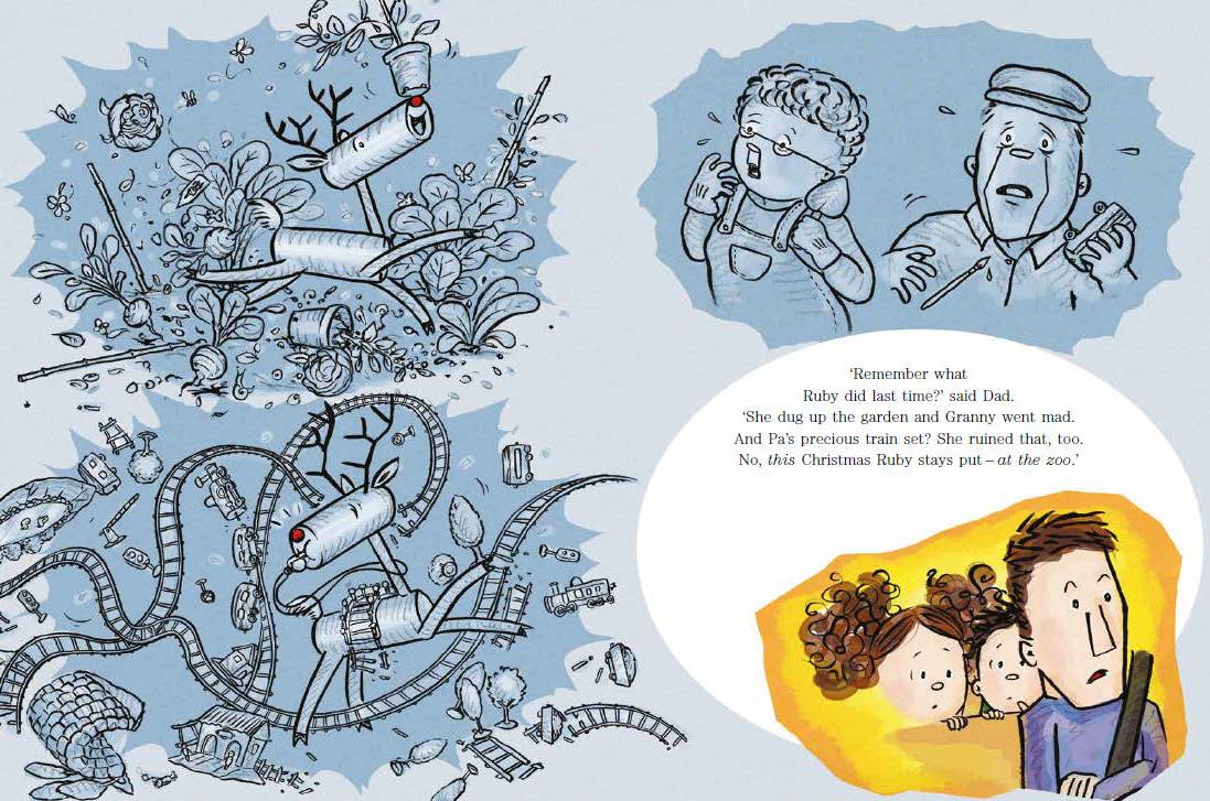 The Naughtiest Reindeer at the Zoo by Nicki Greenberg | The Naughtiest ...