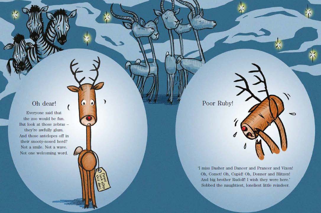 The Naughtiest Reindeer at the Zoo by Nicki Greenberg | The Naughtiest ...