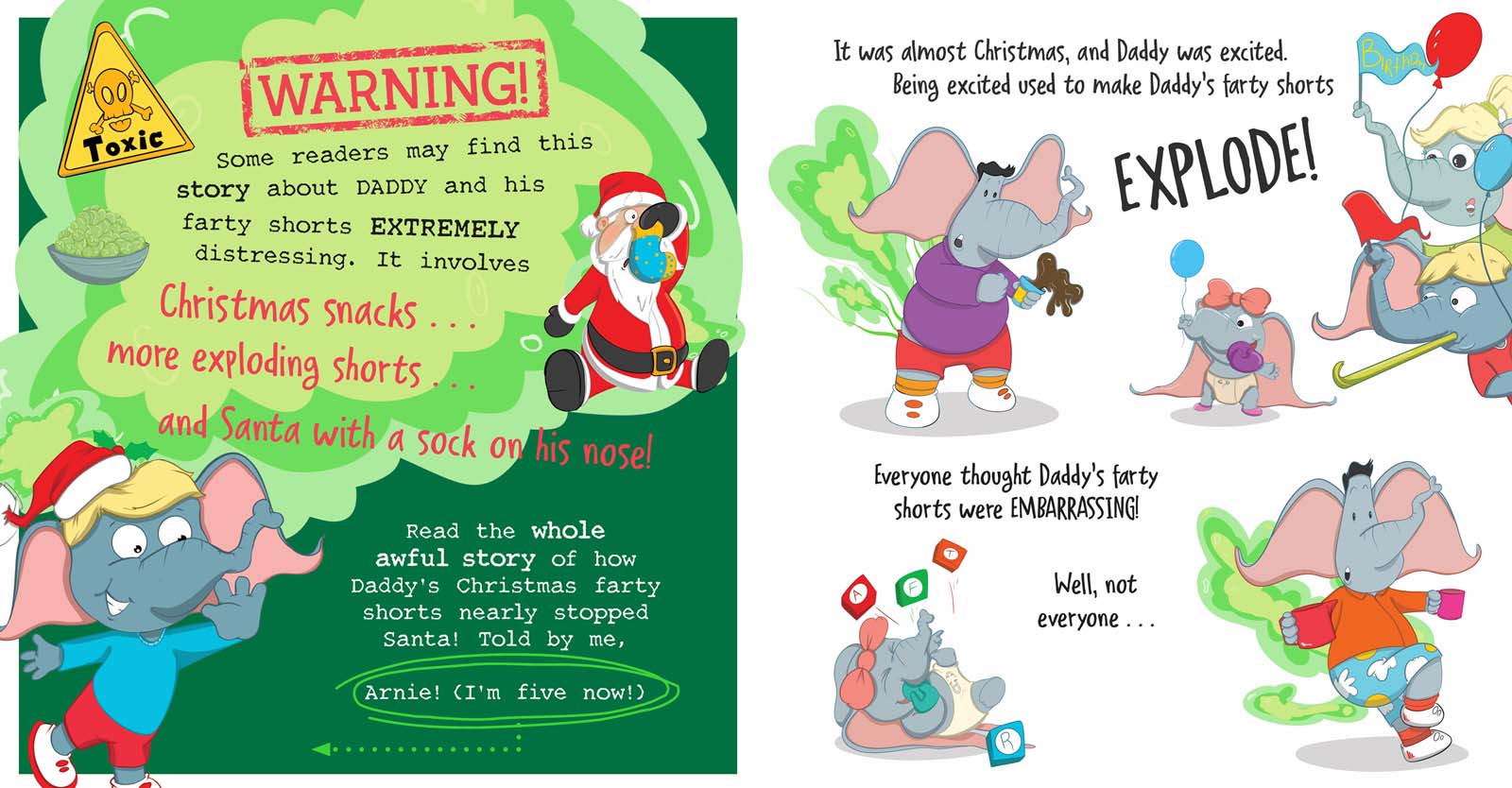 Daddy's Christmas Farty Shorts & the Unsilent Night! by Ed Kavalee ...