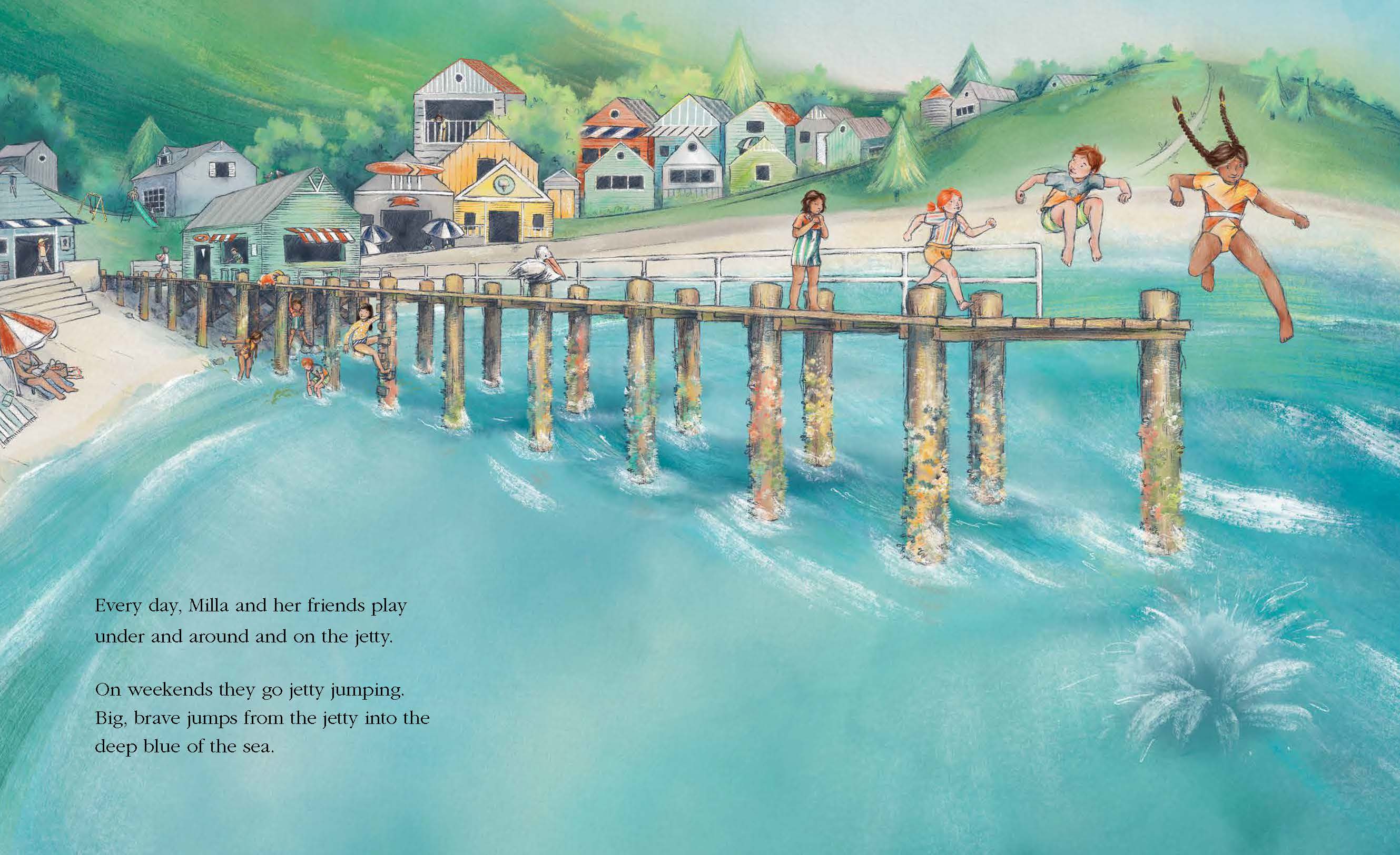 Jetty Jumping, CBCA Winner Early Childhood 2022 by Andrea Rowe ...