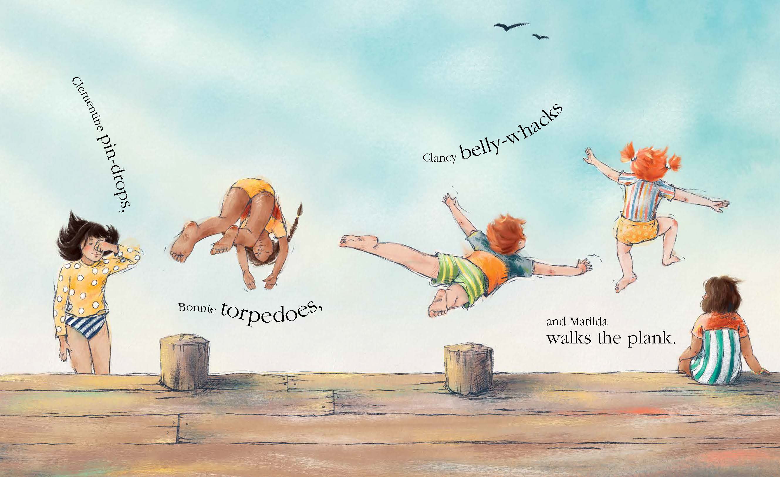Jetty Jumping, CBCA Winner Early Childhood 2022 by Andrea Rowe ...
