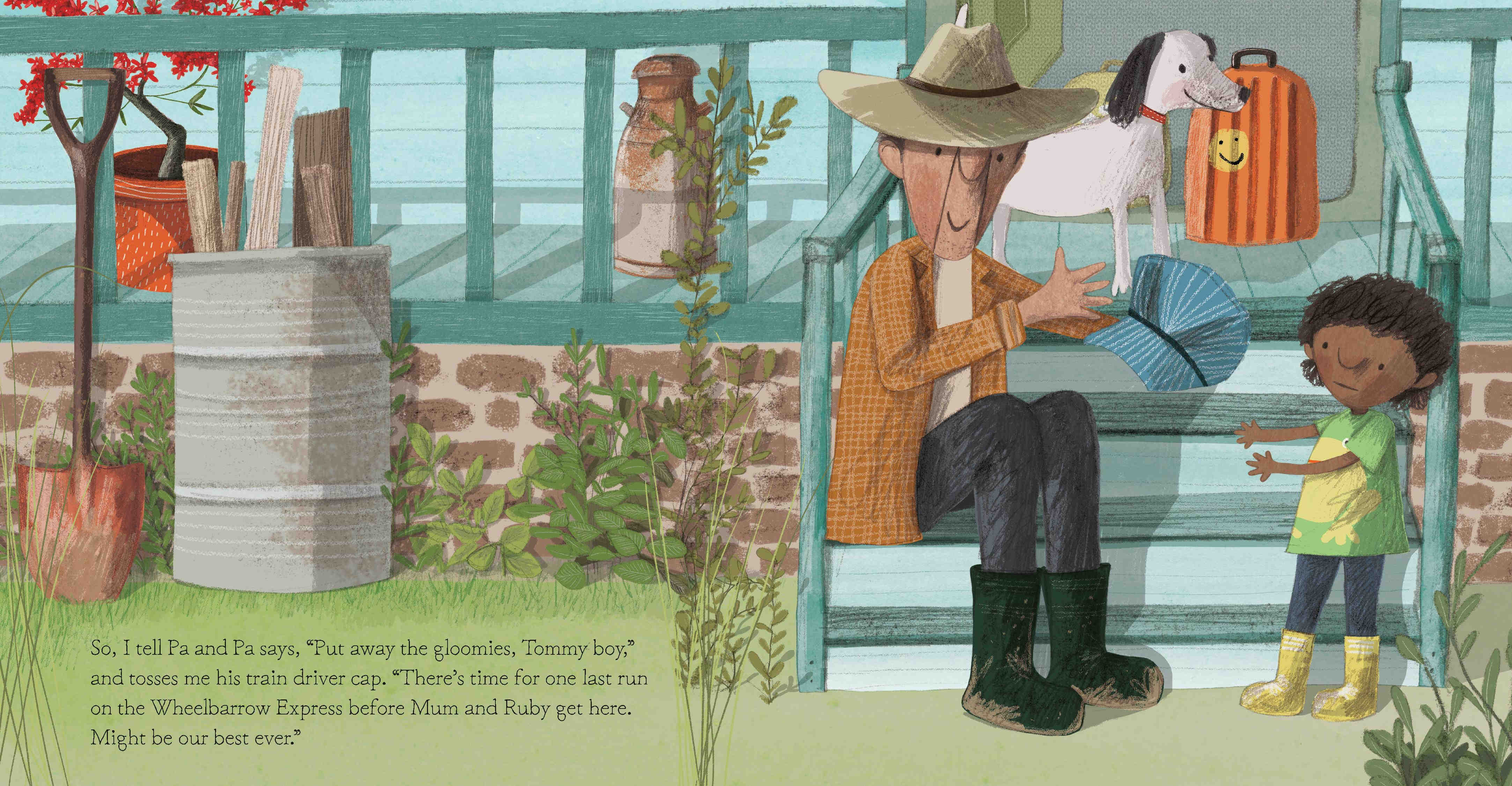 The Wheelbarrow Express by Sue Whiting | 9781760654627 | Booktopia