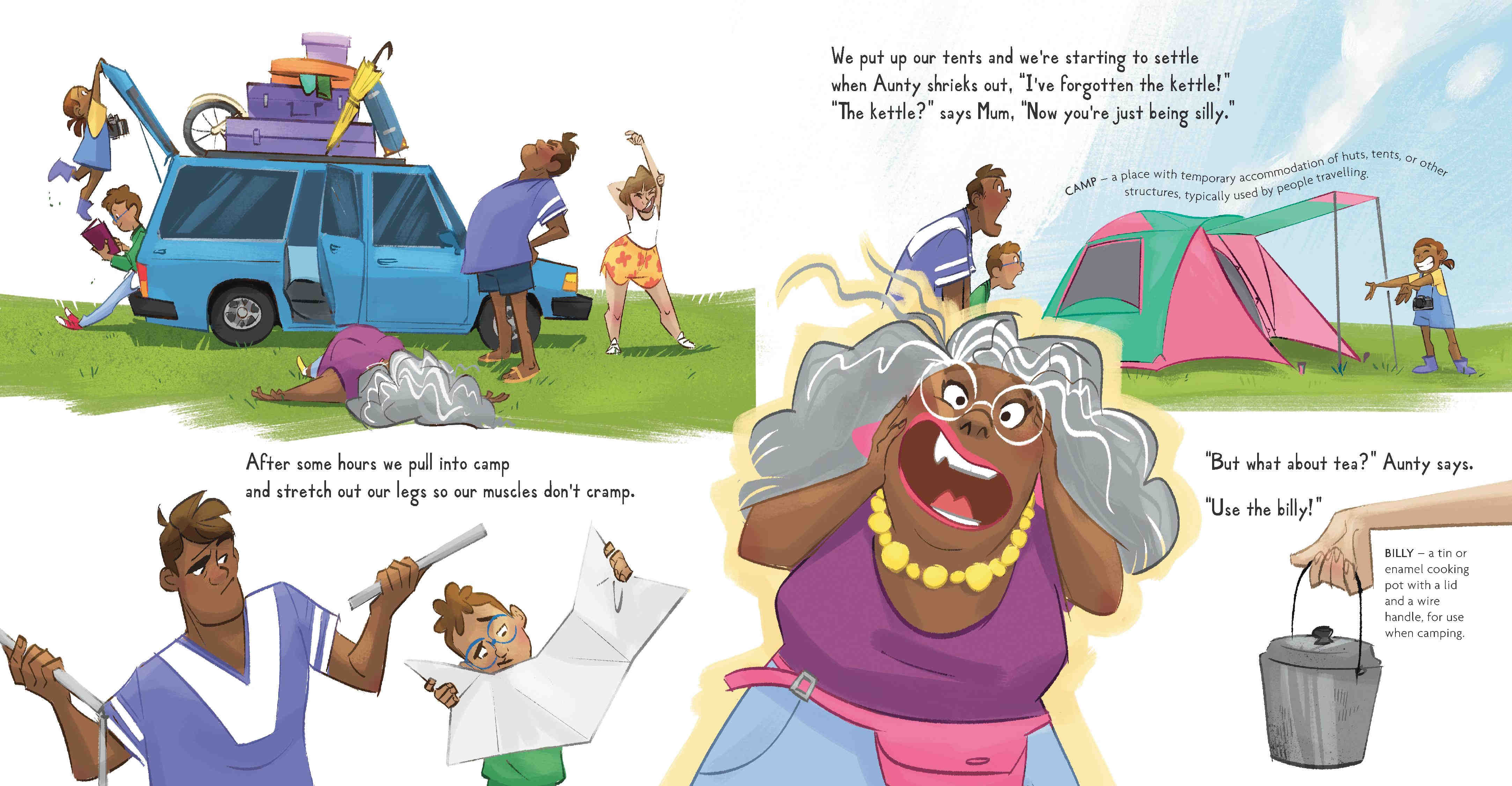 An Amazing Australian Camping Trip by Jackie Hosking | 9781760654948 ...