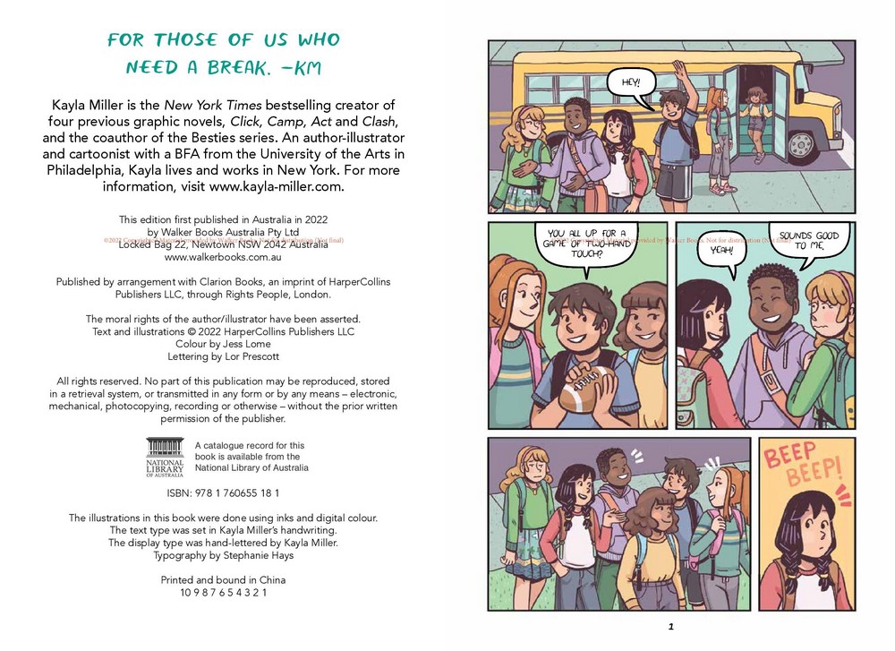 Crunch, A Click Graphic Novel by Kayla Miller | 9781760655181 | Booktopia