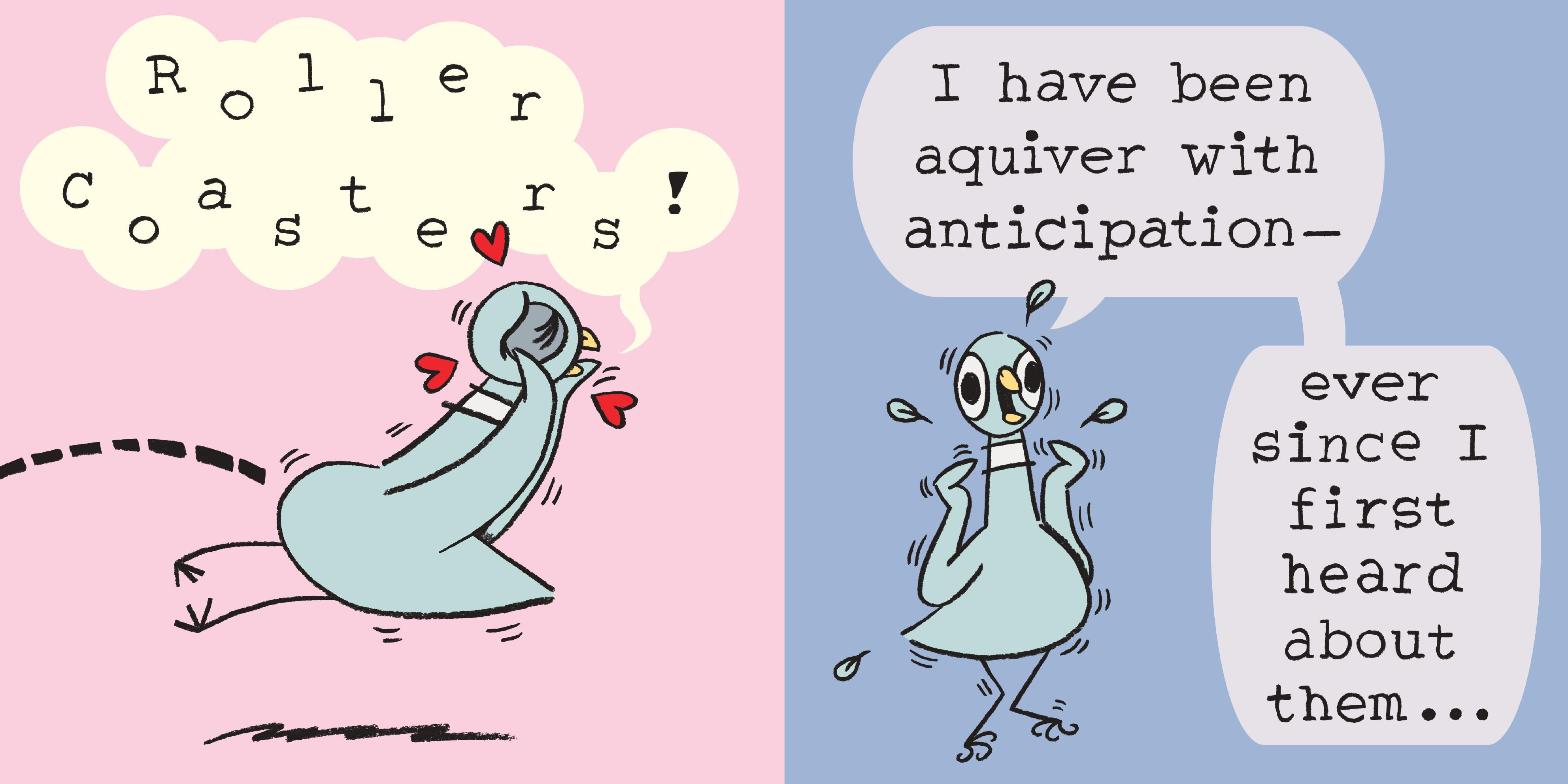 The Pigeon Will Ride the Roller Coaster! by Mo Willems | 9781760657215 ...