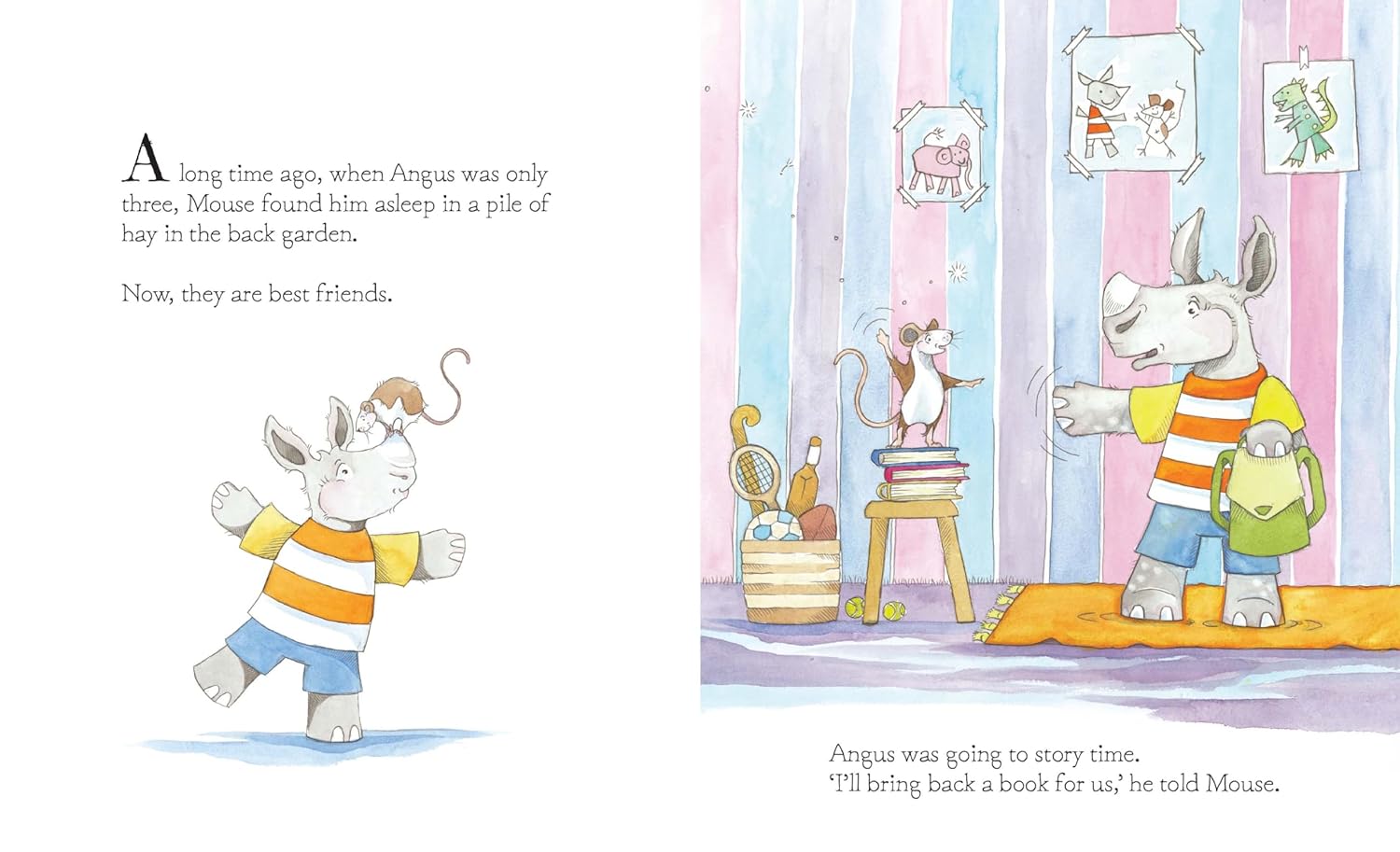 Angus & Mouse Read a Book by Jane Godwin | 9781760661557 | Booktopia