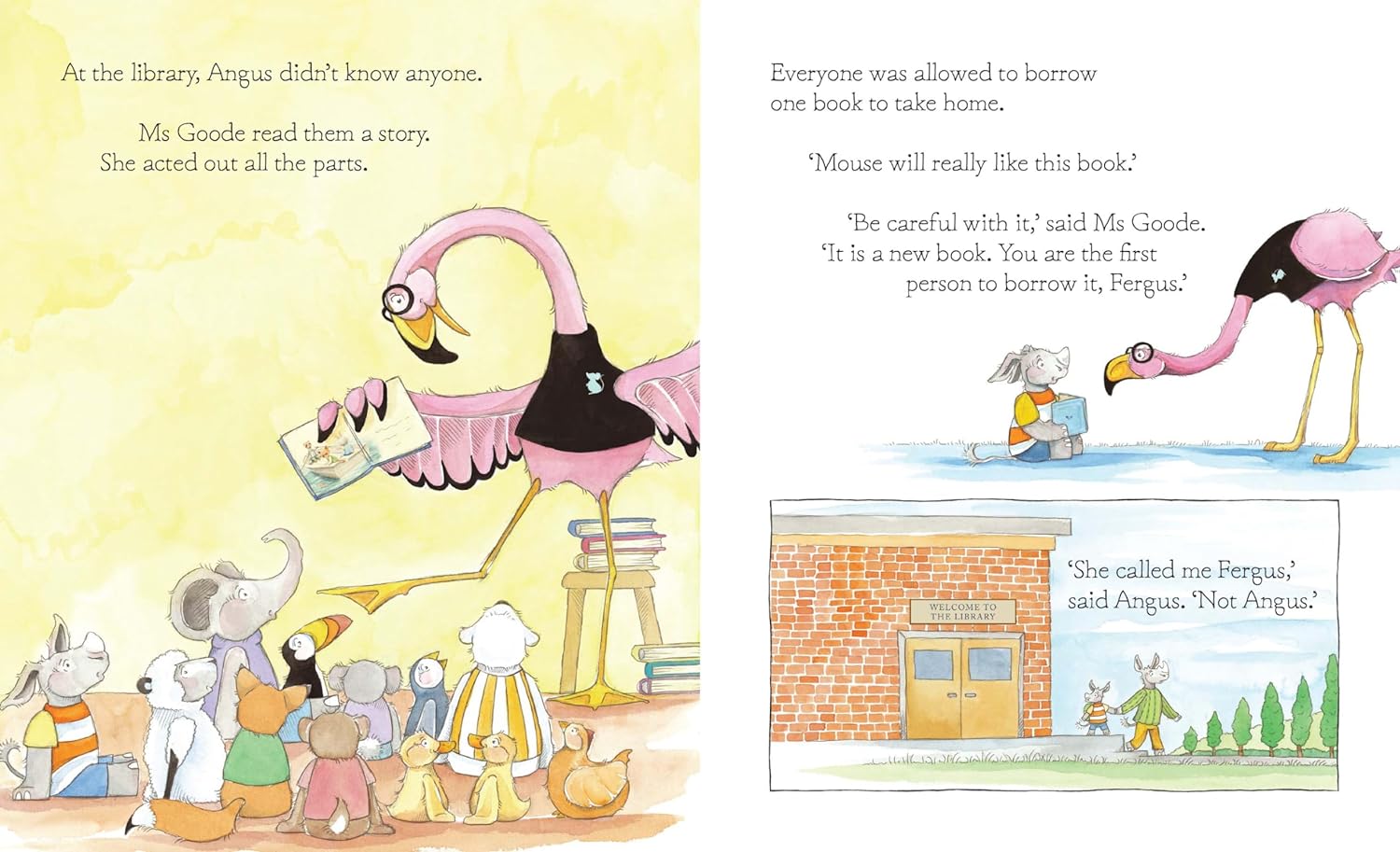 Angus & Mouse Read a Book by Jane Godwin | 9781760661557 | Booktopia