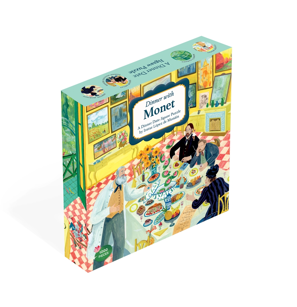 Dinner with Monet - Puzzle, A 1000-Piece Dinner Date Jigsaw Puzzle by ...