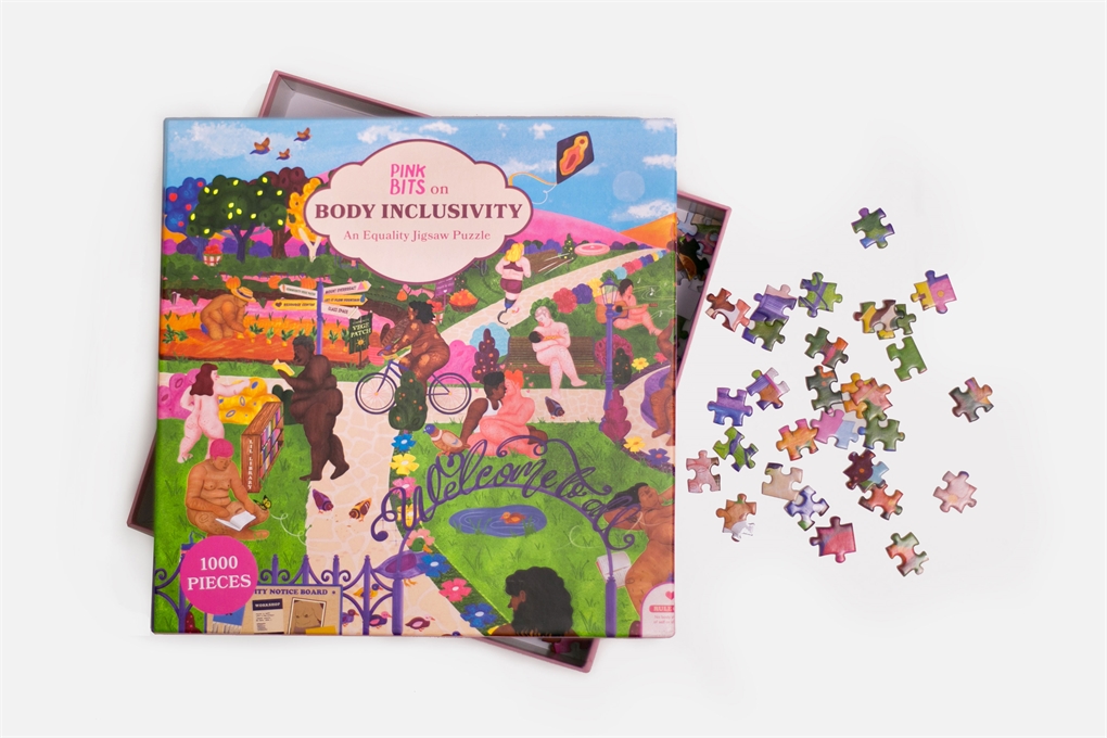 Pink Bits on Body Inclusivity - Puzzle, A 1000-Piece Equality Jigsaw ...