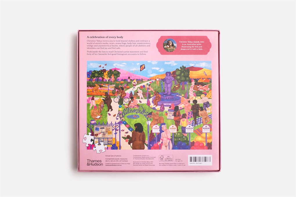 Pink Bits on Body Inclusivity - Puzzle, A 1000-Piece Equality Jigsaw ...