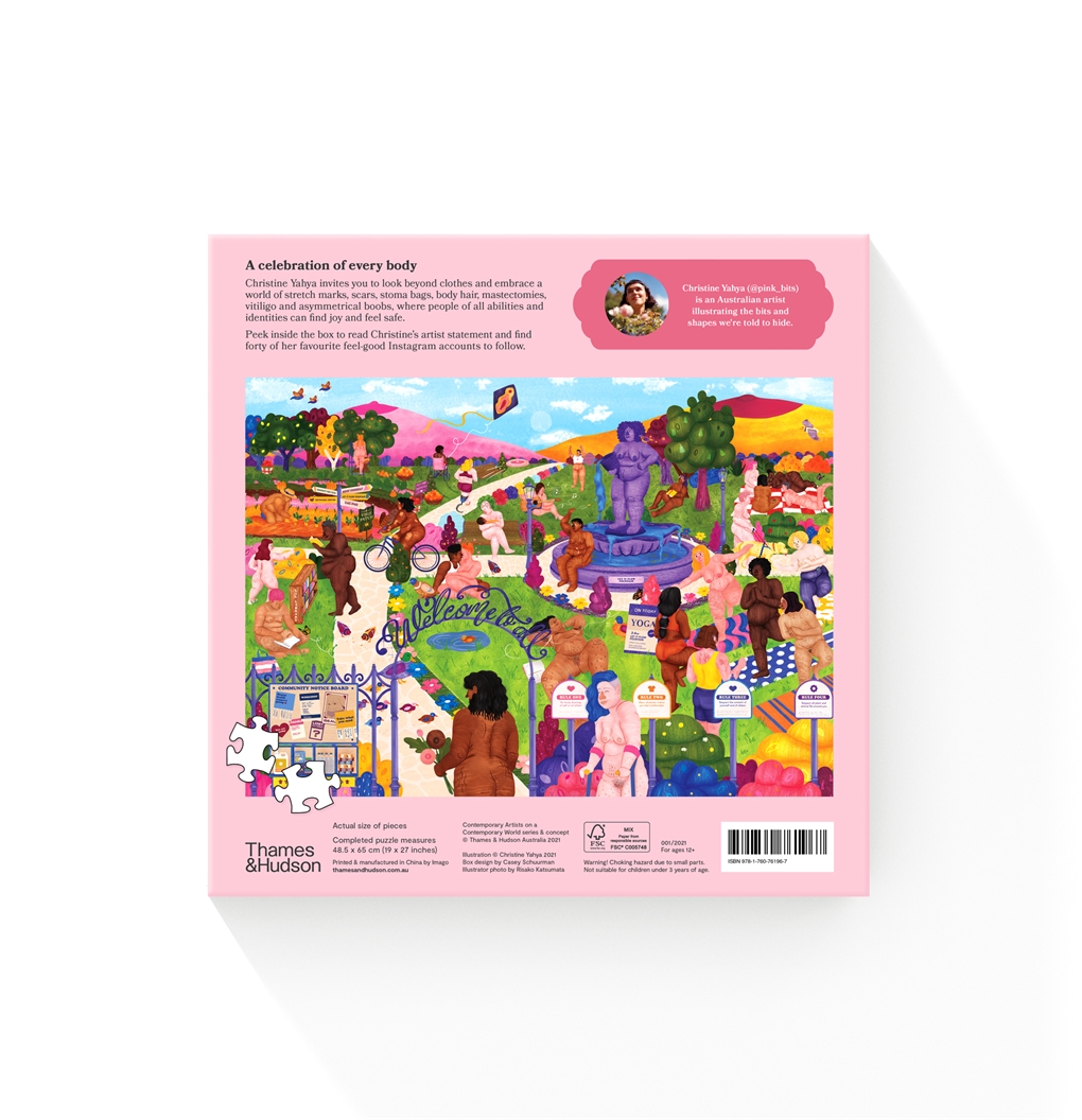 Pink Bits on Body Inclusivity - Puzzle, A 1000-Piece Equality Jigsaw ...