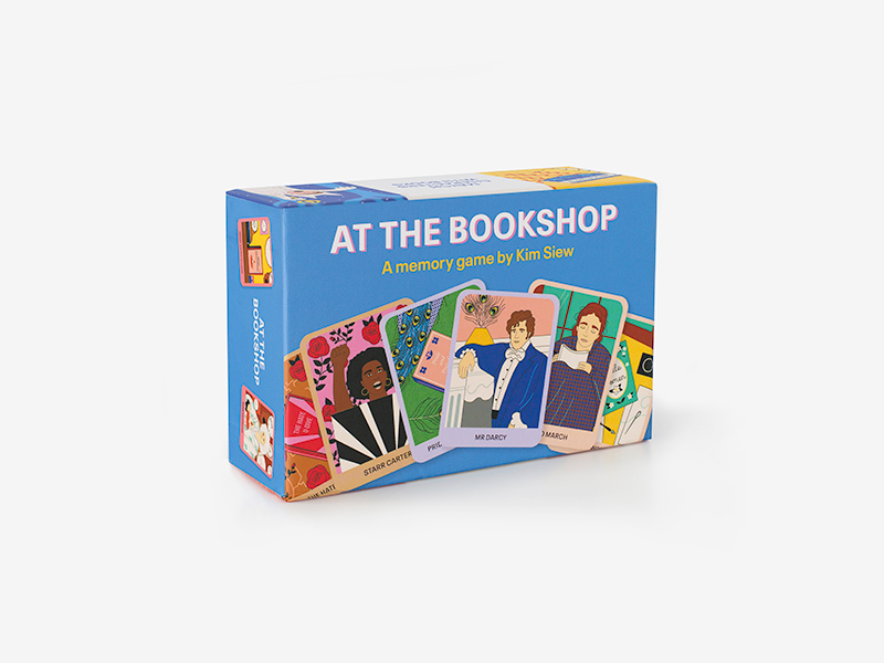 At the Bookshop - Memory Game, A Book Lover's Memory Game by Kim Siew ...
