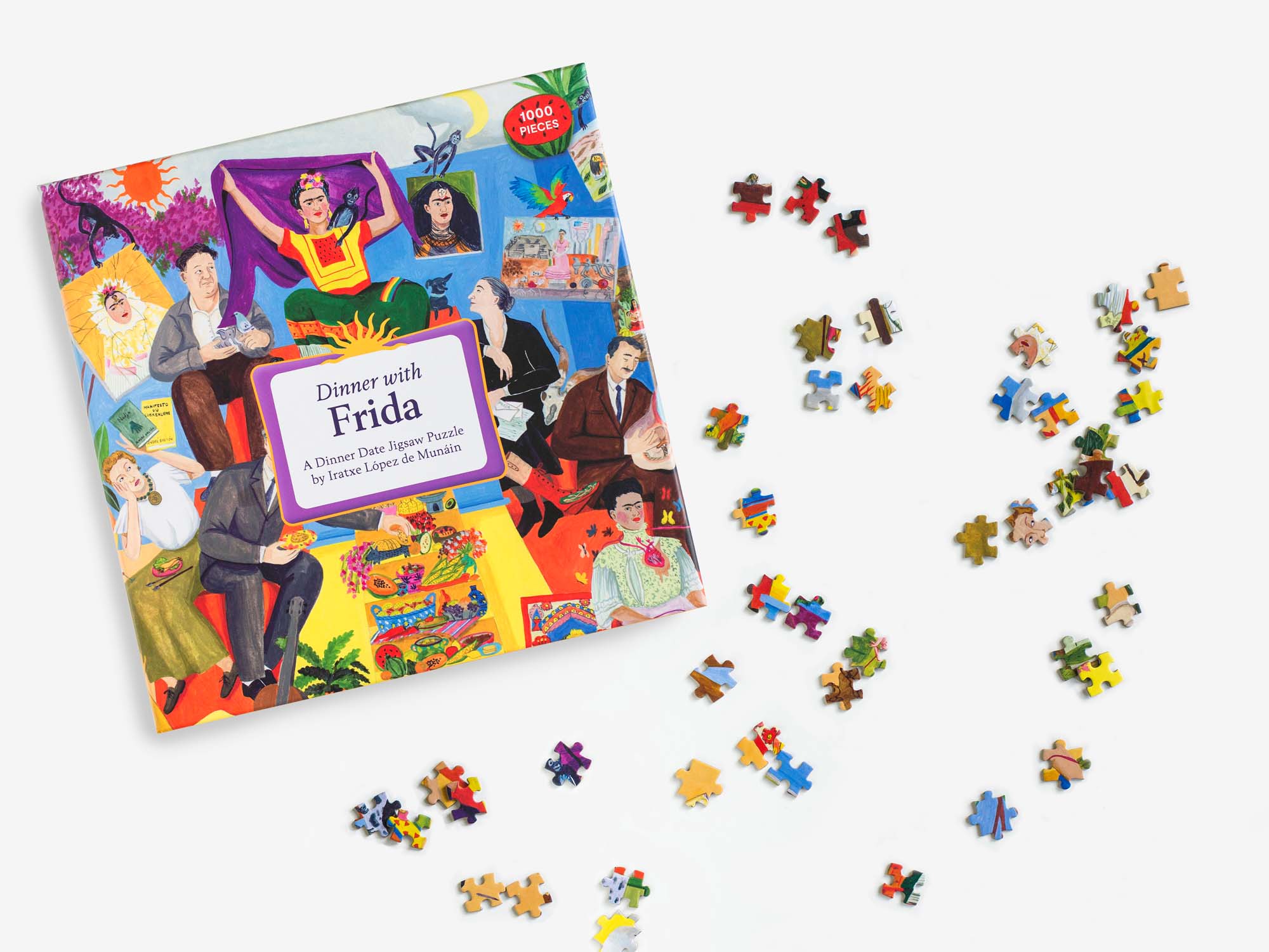 Dinner with Frida - Puzzle by Iratxe López de Munáin | A 1000-Piece ...