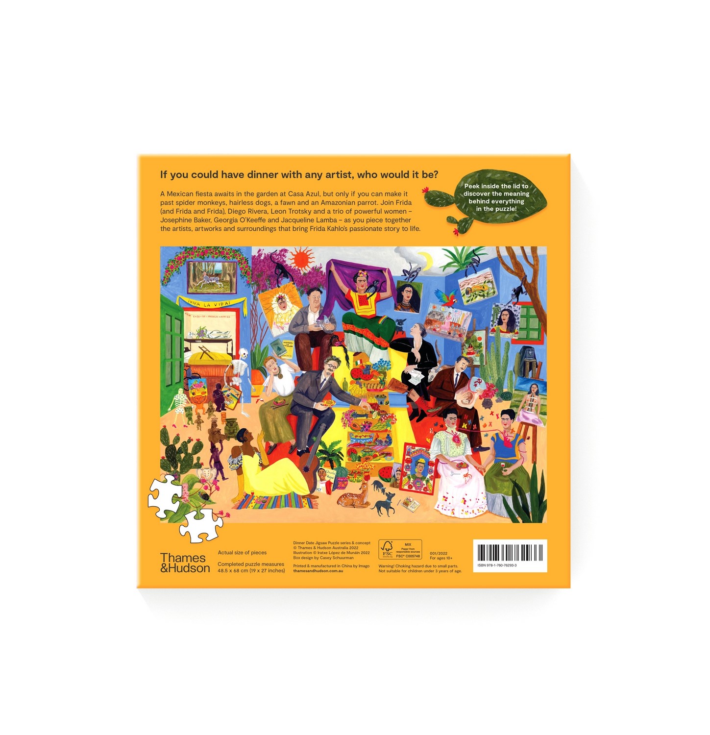 Dinner with Frida - Puzzle by Iratxe López de Munáin | A 1000-Piece ...