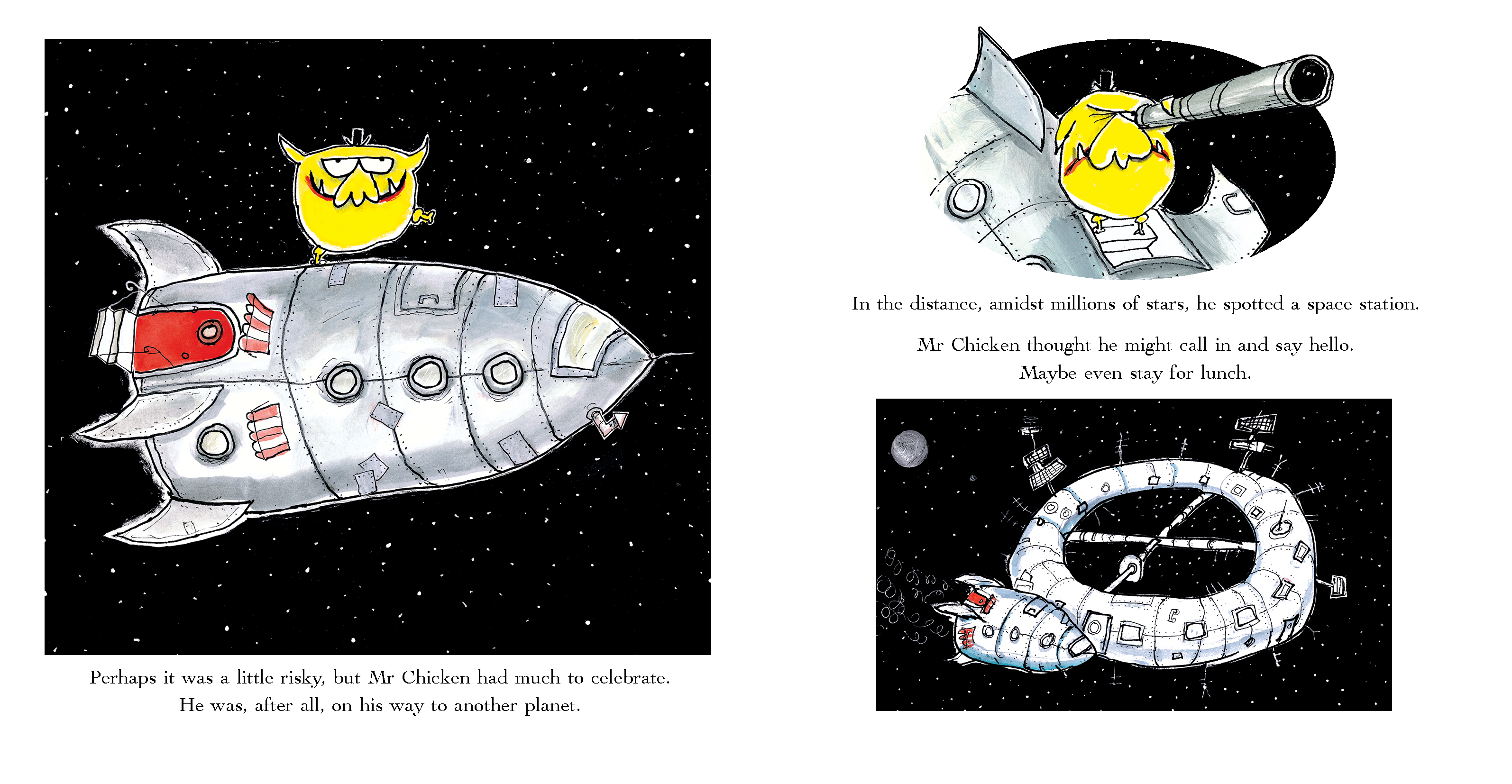 Mr Chicken Goes to Mars by Leigh Hobbs | 9781760878276 | Booktopia