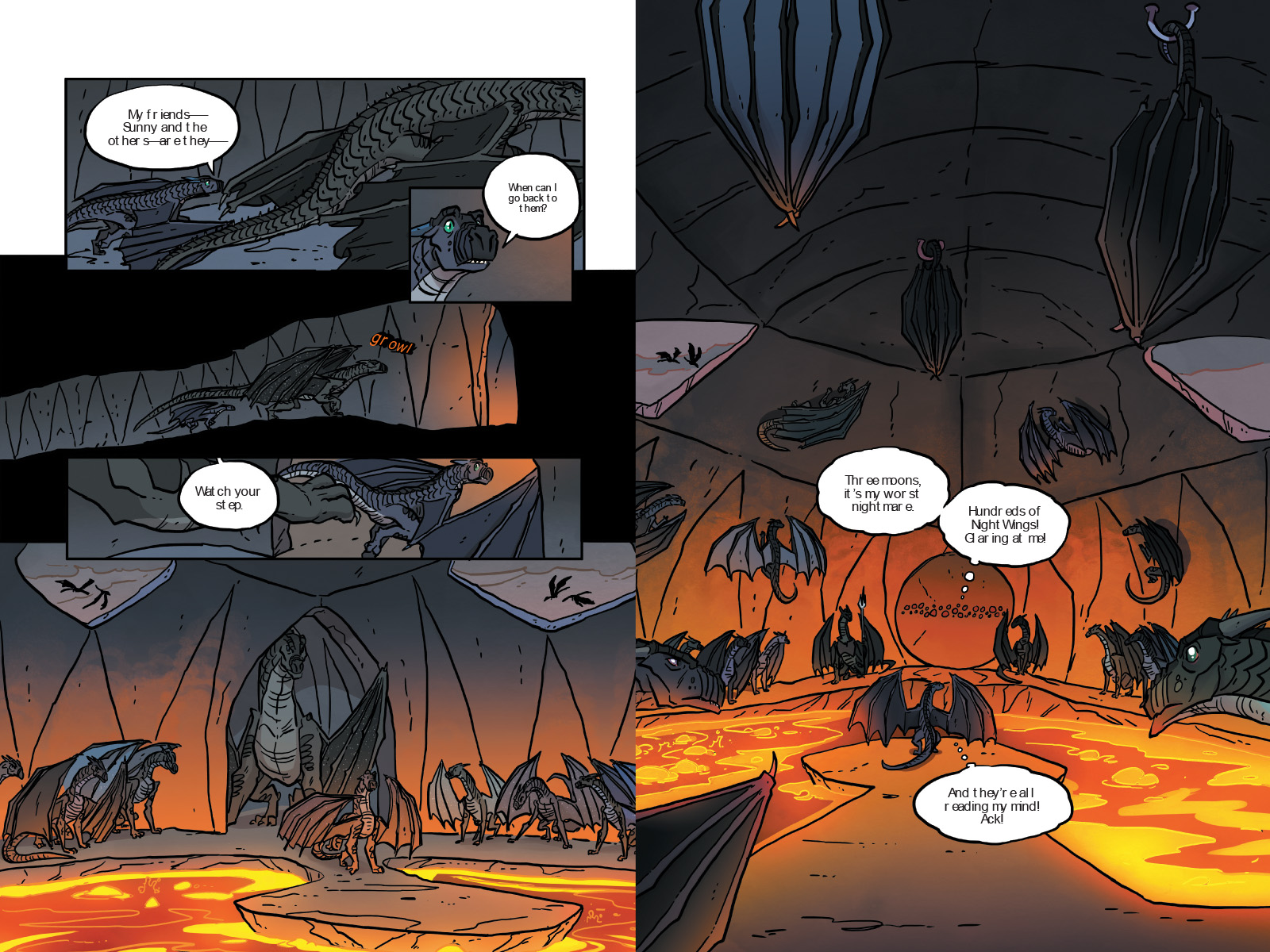 The Dark Secret, Wings of Fire - The Graphic Novel : Book 4 by Tui,T ...