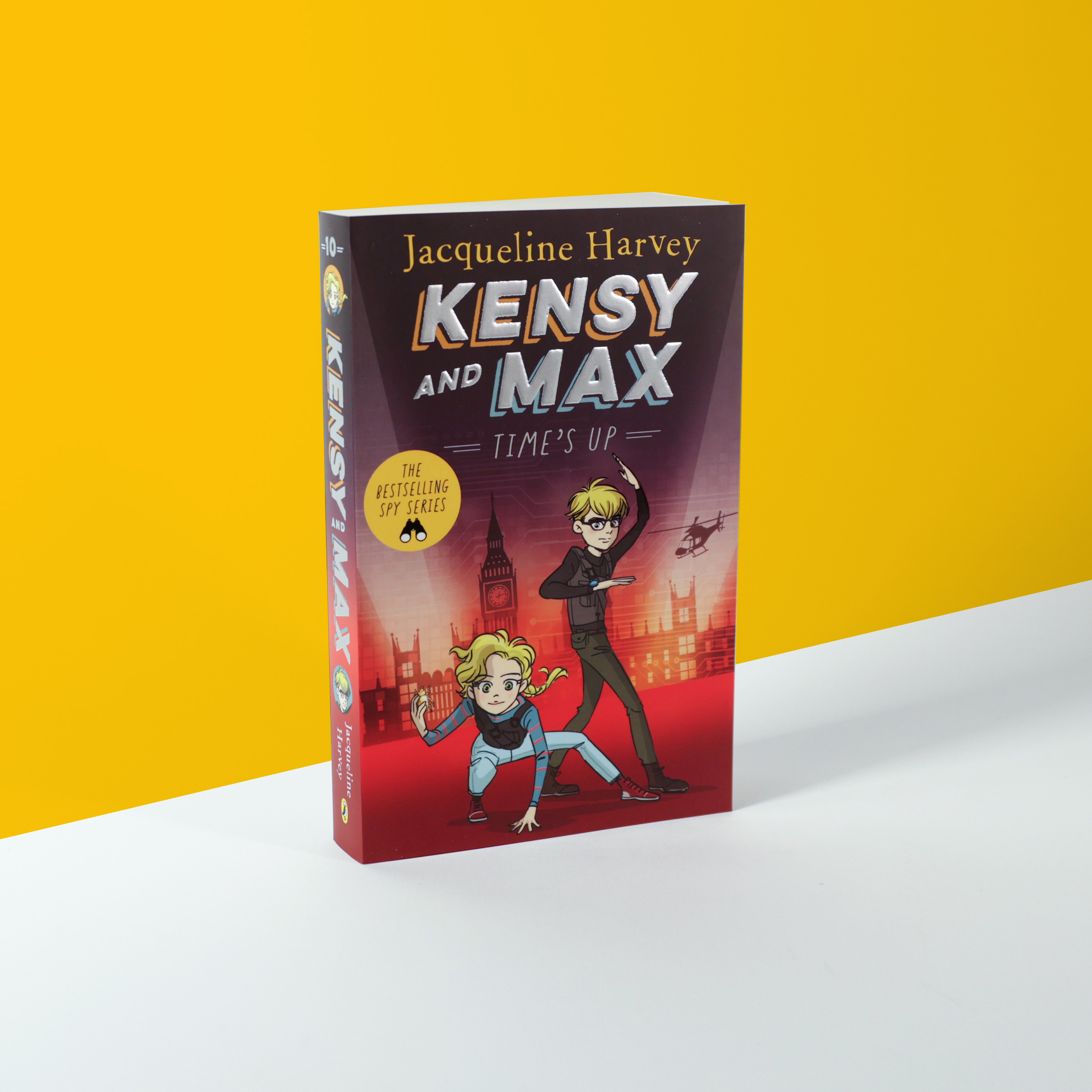 Kensy and Max 10: Time's Up by Jacqueline Harvey | The bestselling spy ...