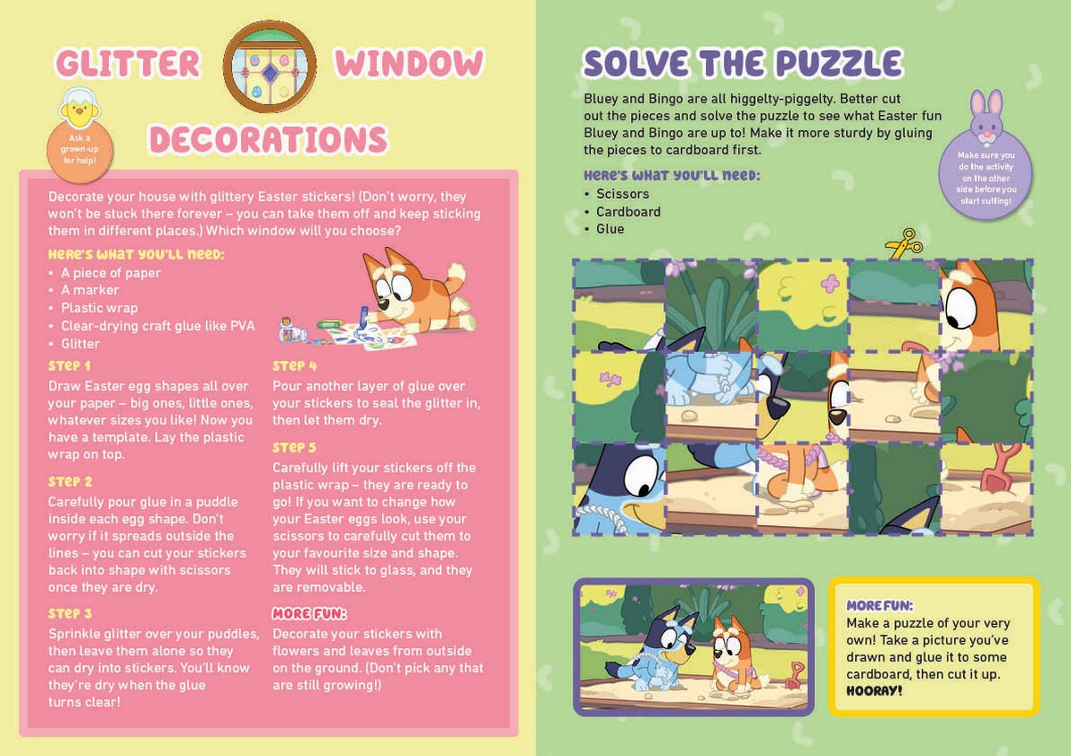 Bluey: More Easter Fun!, A Craft Book by Bluey | 9781761046261 | Booktopia