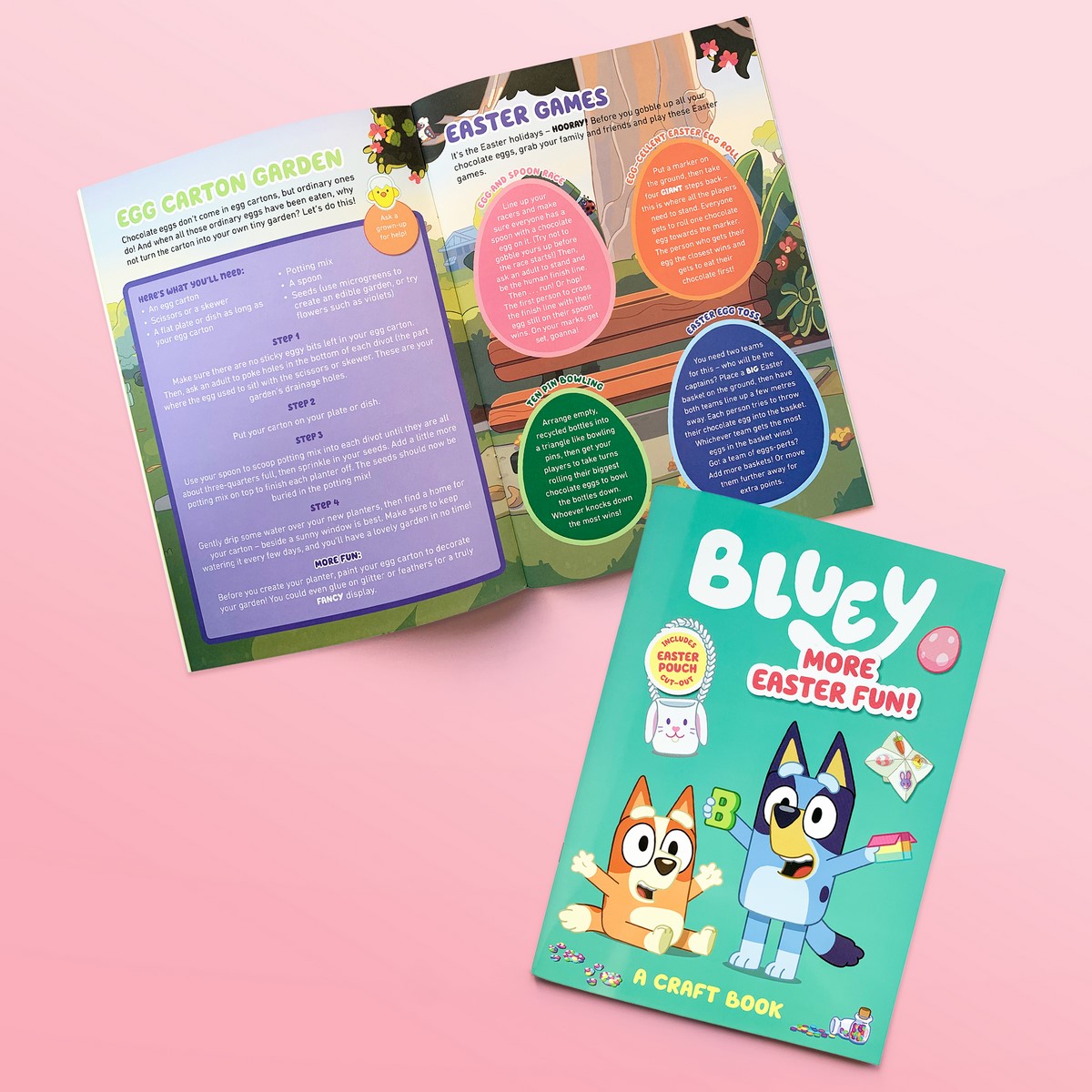 Bluey: More Easter Fun!, A Craft Book by Bluey | 9781761046261 | Booktopia