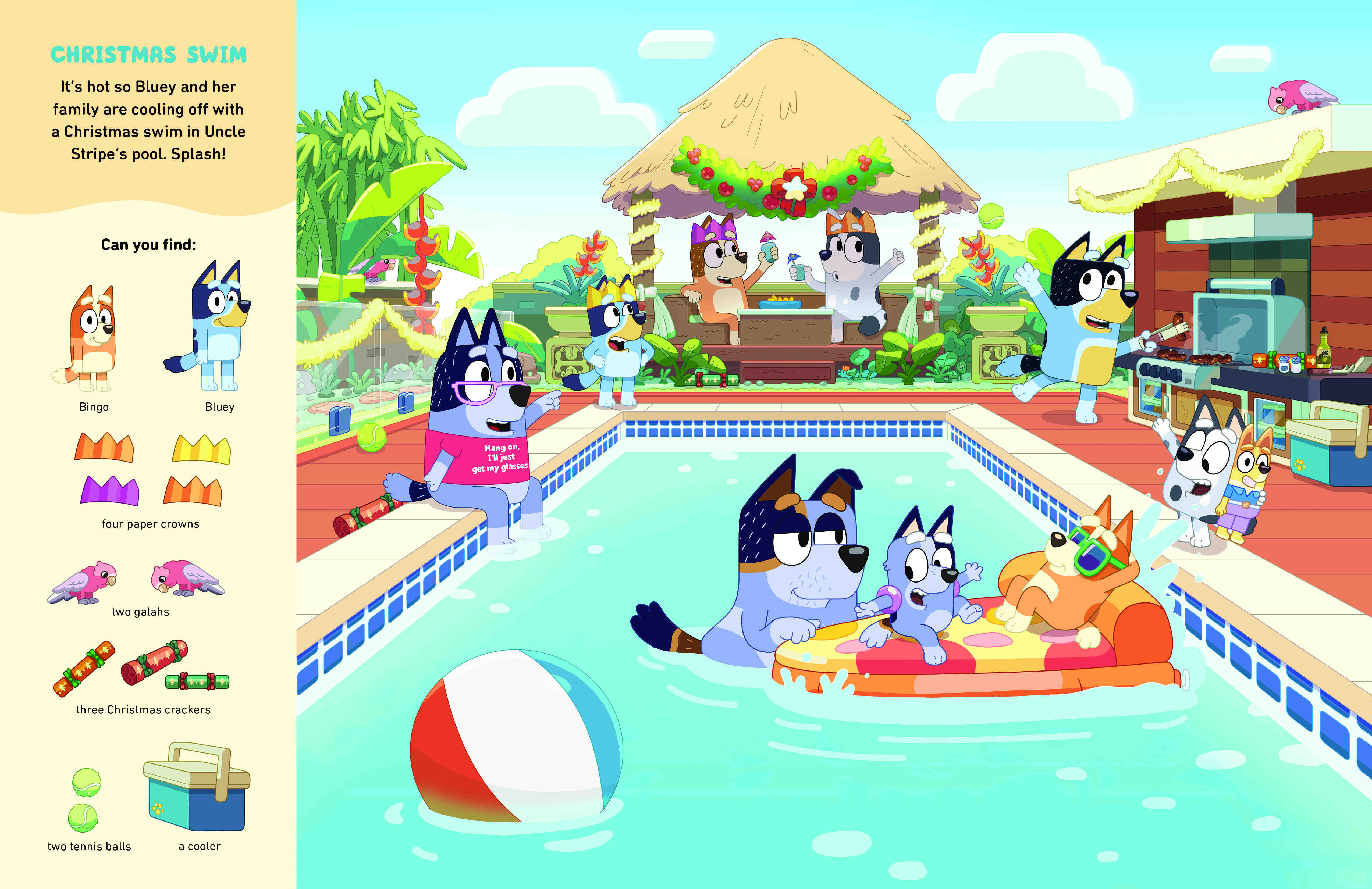 Bluey: Where's Bluey? At Christmas, A Search-and-Find Book by Bluey ...