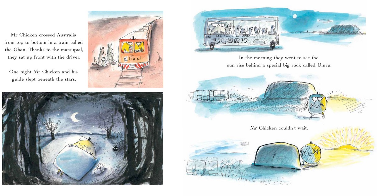Mr Chicken All Over Australia, Volume 4 by Leigh Hobbs | 9781761066948 ...