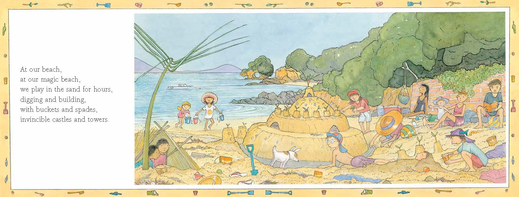 Magic Beach Book and Jigsaw Puzzle by Alison Lester | 9781761067198 ...