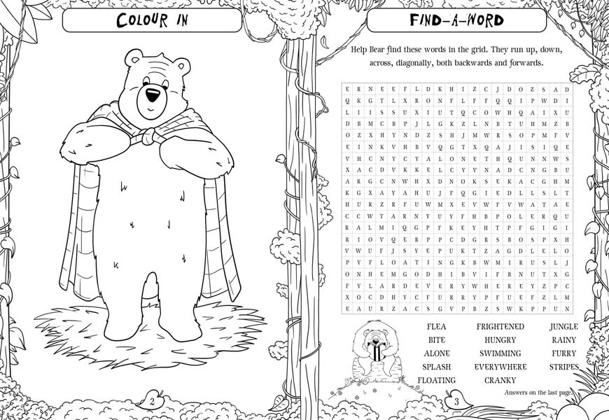 The Very Cranky Bear, Colour and Activity Book by Nick Bland ...
