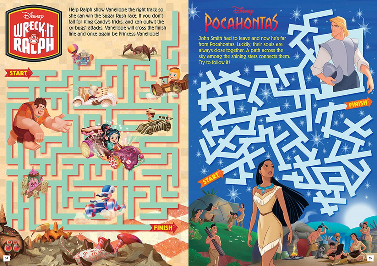 40 Fantastic Mazes (Disney: Deluxe Edition), Disney | 9781761201158 ...