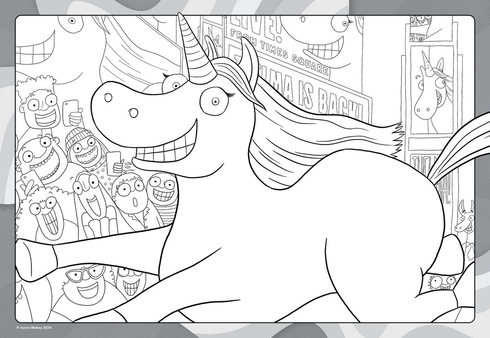 Thelma the Unicorn by Aaron Blabey | Colouring Adventures ...