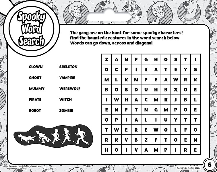 Scooby-Doo!, Giant Activity Pad (Warner Bros) | 9781761203619 | Booktopia
