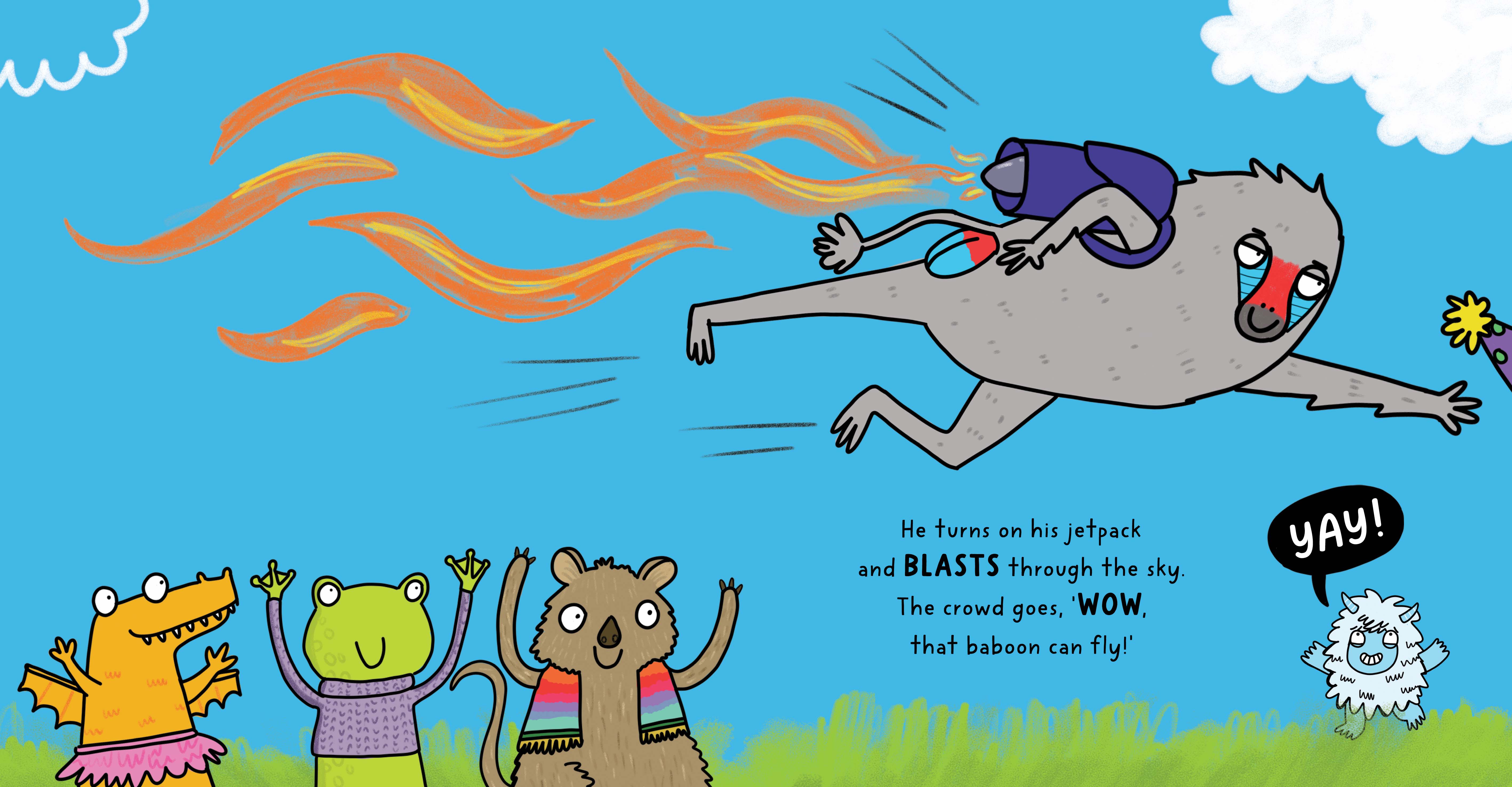 Baboon in a Balloon by Patrick Guest | 9781761204975 | Booktopia