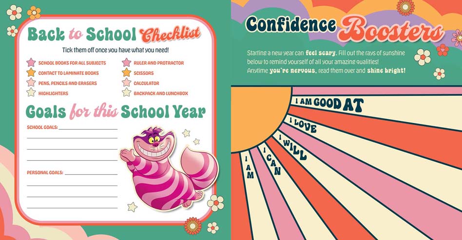 Disney Year Book | A Fill-in Memory Book About My School Year ...