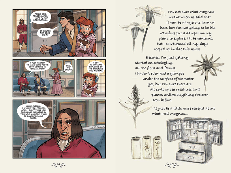 Ariel's Adventure Journal: The Curse of the Sea Witches, Disney ...