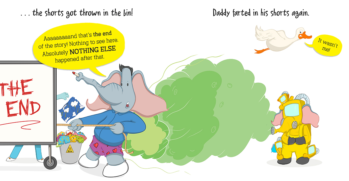 Daddy's Embarrassing Exploding Farty Shorts by Ed Kavalee ...