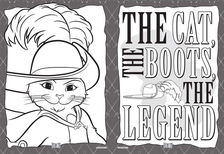 Puss In Boots The Last Wish, Colouring Adventures (DreamWorks ...
