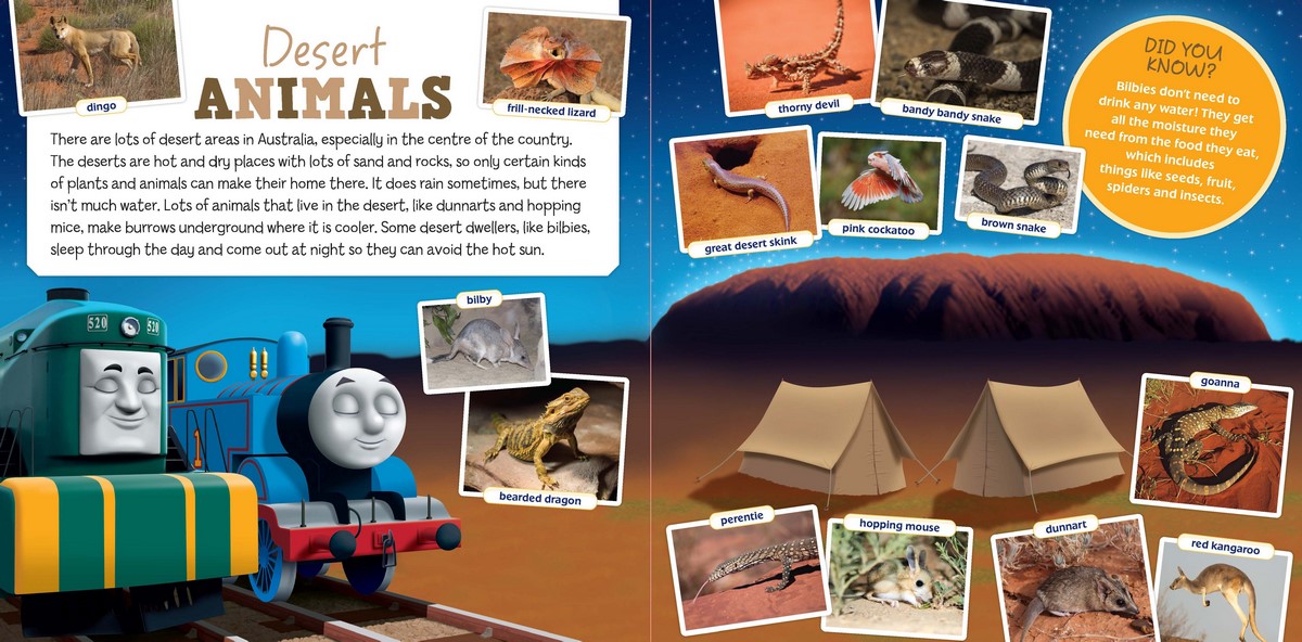 The Big Book of Australian Animals, Thomas and Friends by Thomas ...