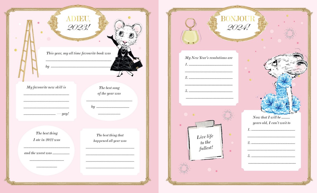 Claris: The Chicest Mouse in Paris - 2023 Diary, Claris Activity ...