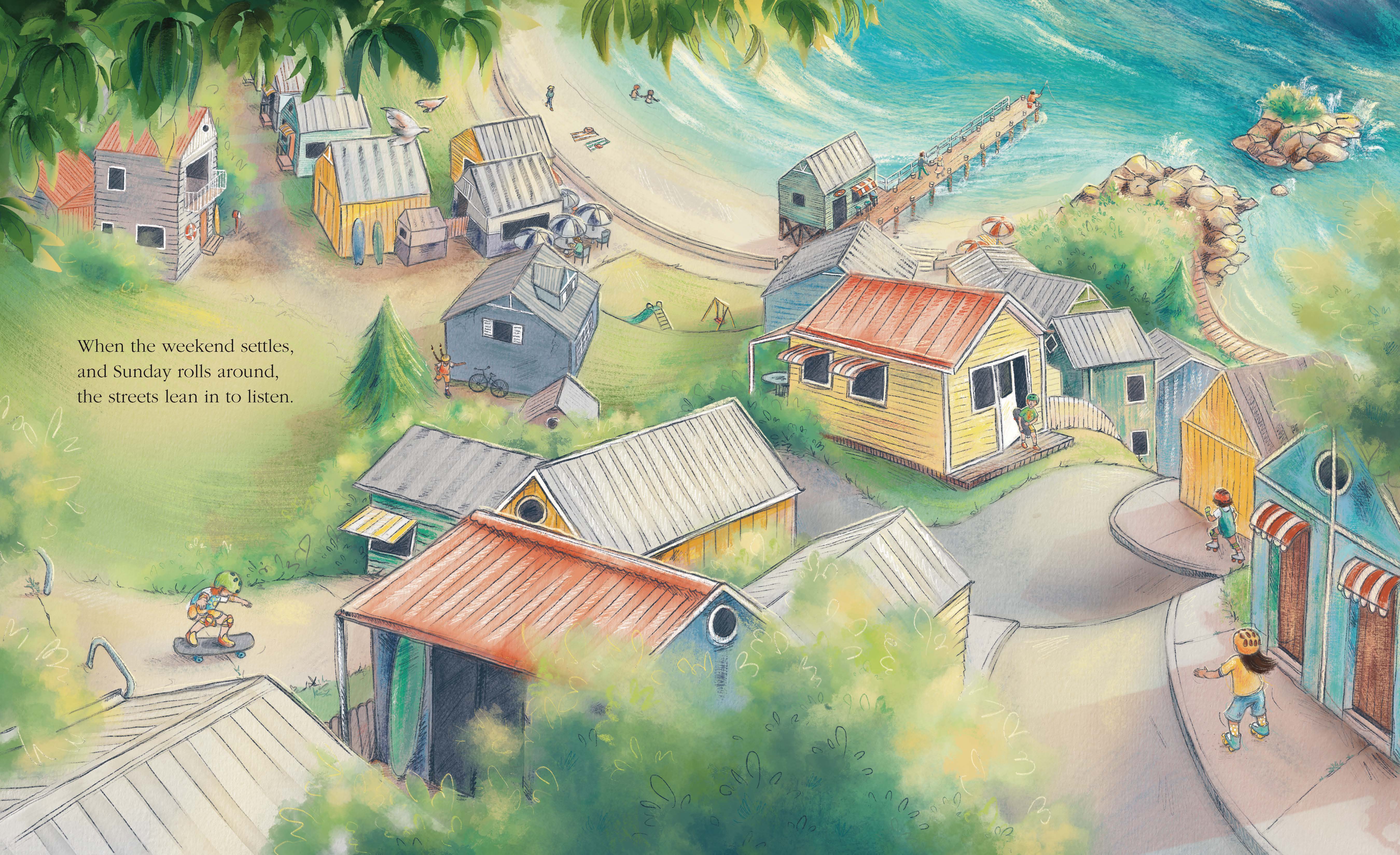 Sunday Skating, Jetty Jumping by Andrea Rowe | 9781761211232 | Booktopia