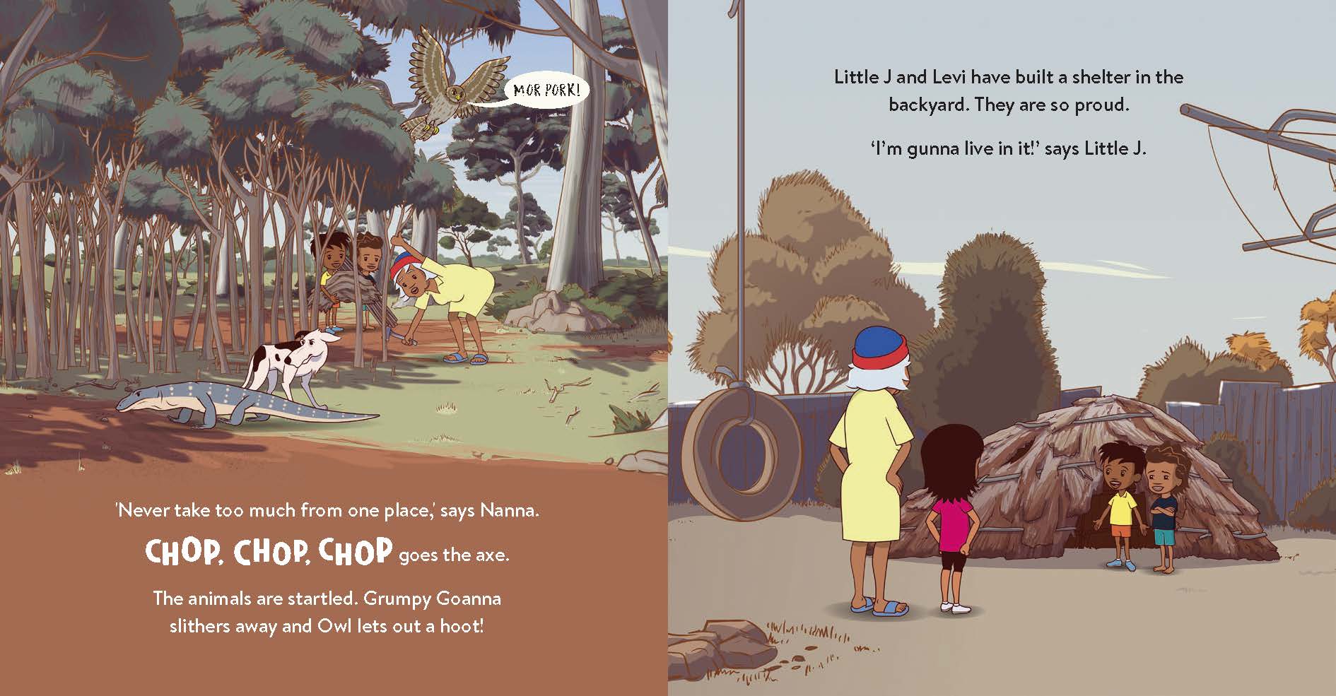 Little J and Big Cuz: The Stormy Night, Little J and Big Cuz by Adam ...