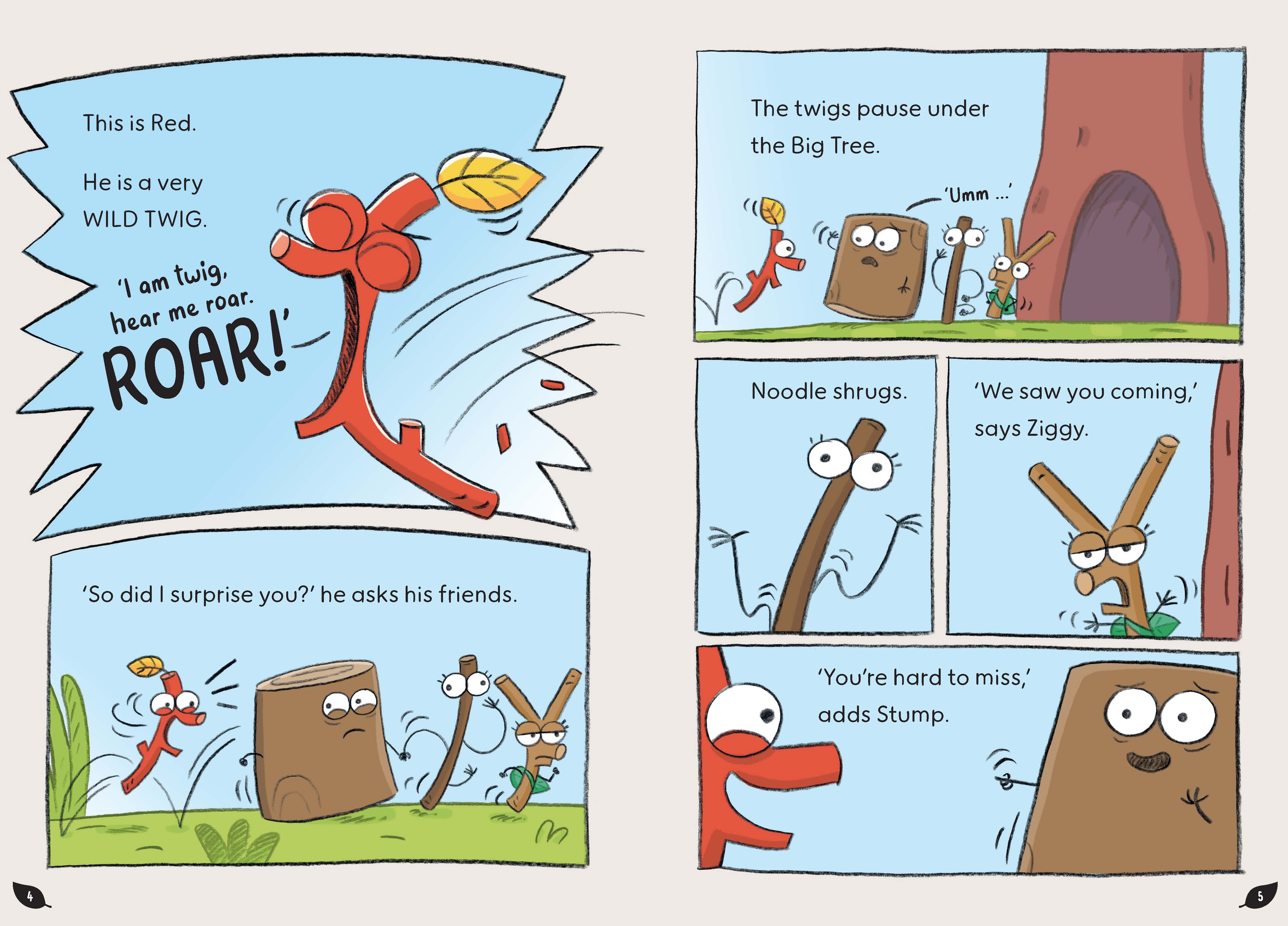 Hello Twigs, Surprise! by Andrew McDonald | A joyous graphic novel you can read aloud ...