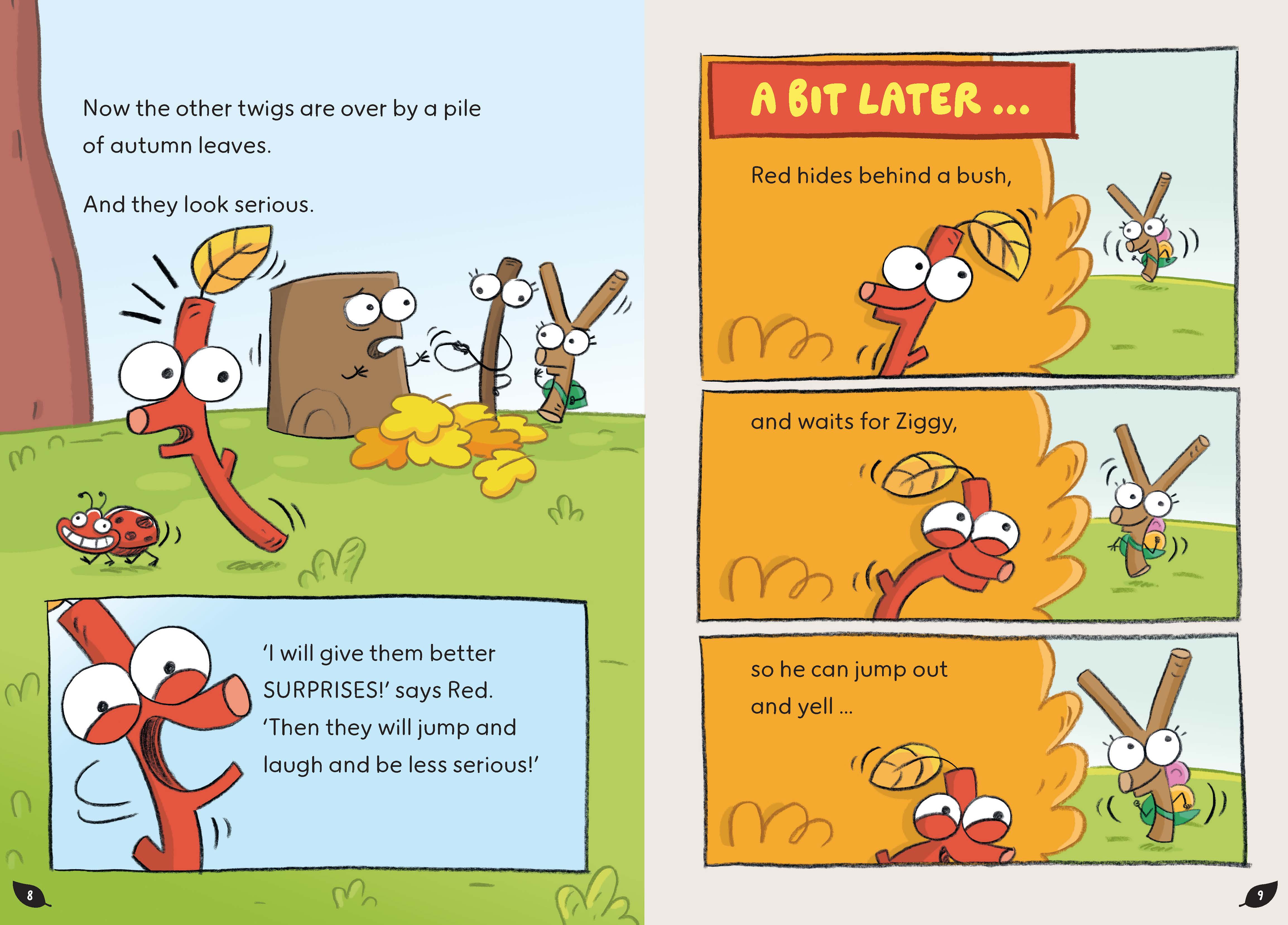 Hello Twigs, Surprise! by Andrew McDonald | A joyous graphic novel you ...