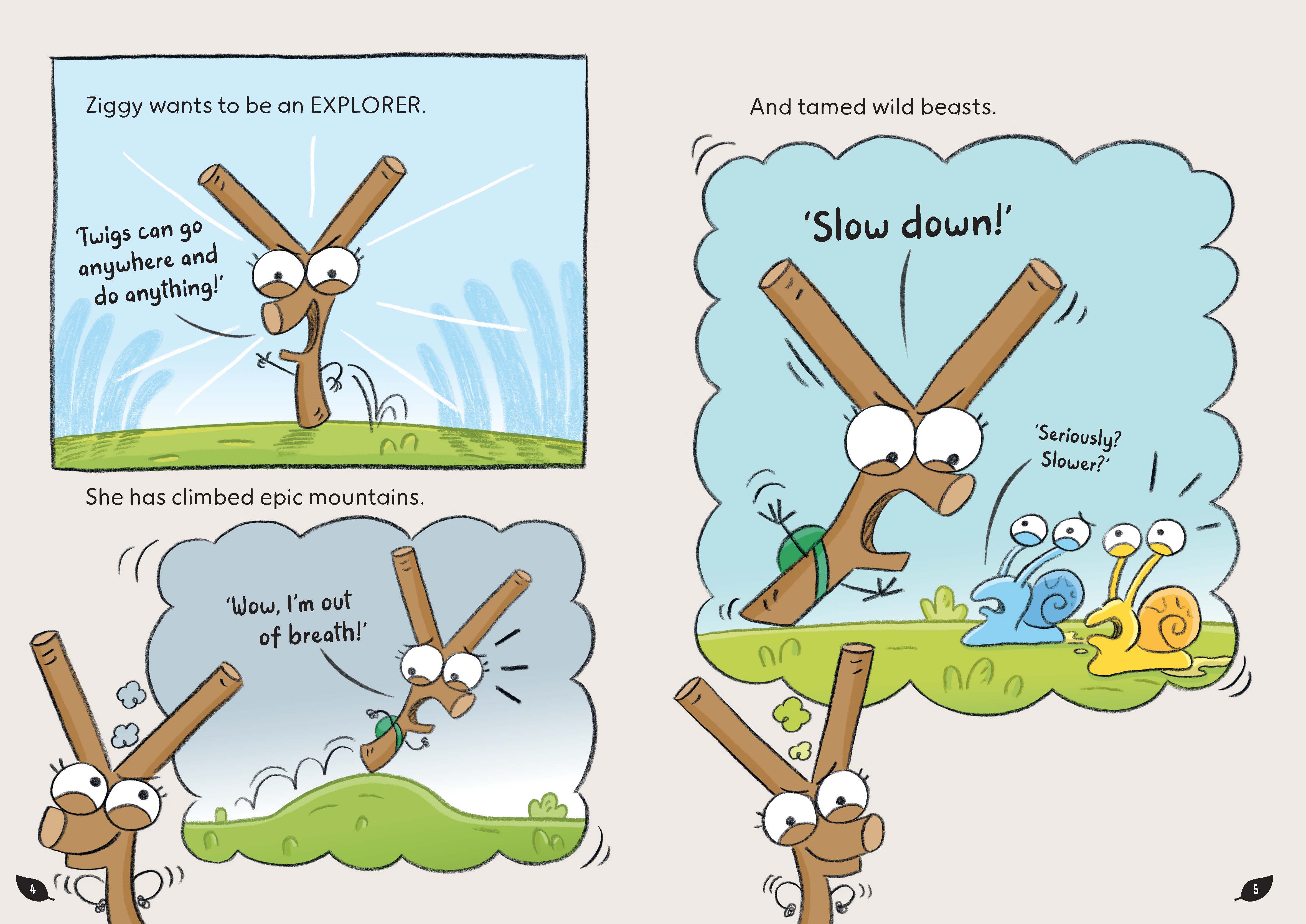 Hello Twigs, Let's Find Treasure, An adventurous graphic novel you can ...