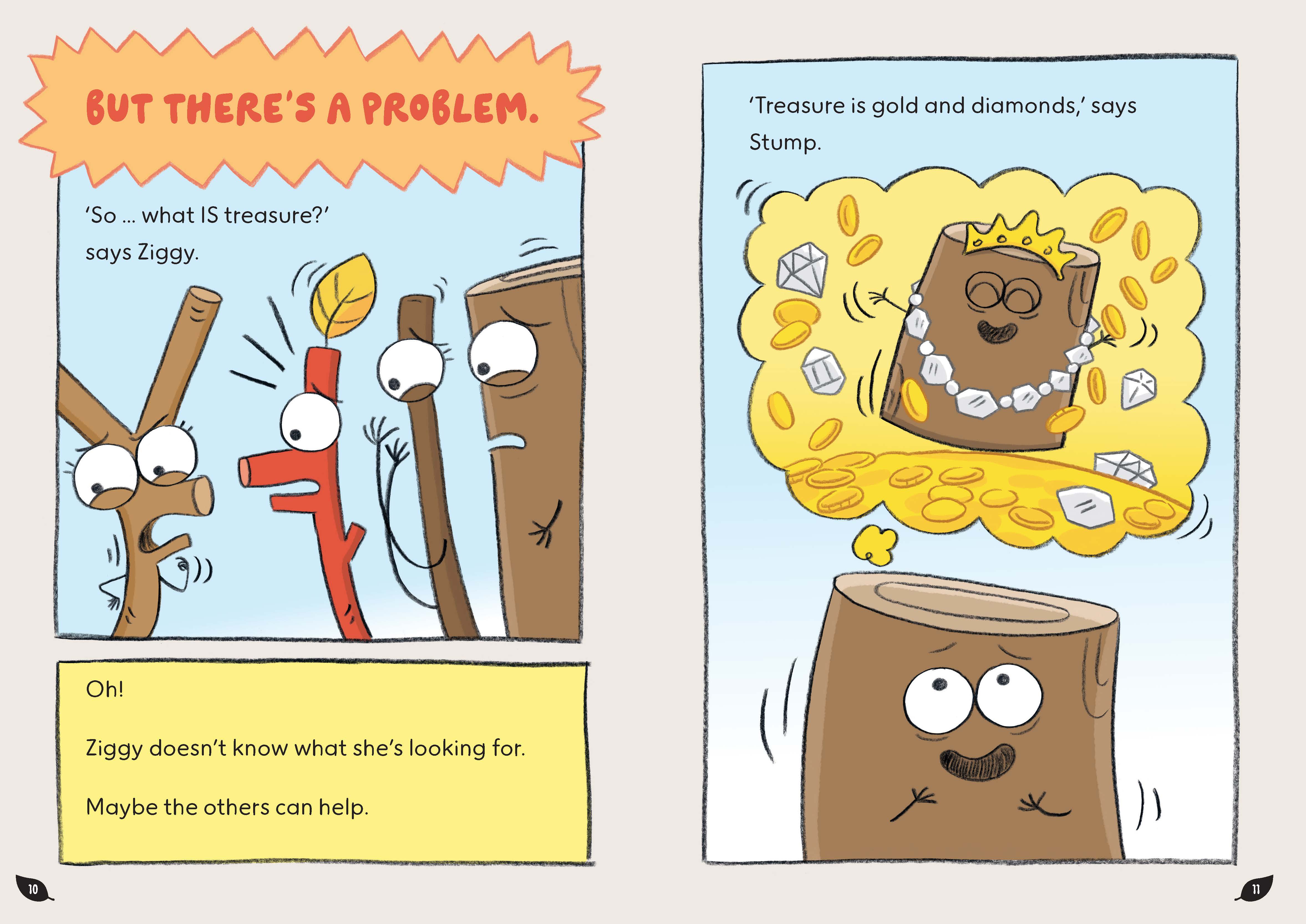 Hello Twigs, Let's Find Treasure, An adventurous graphic novel you can ...