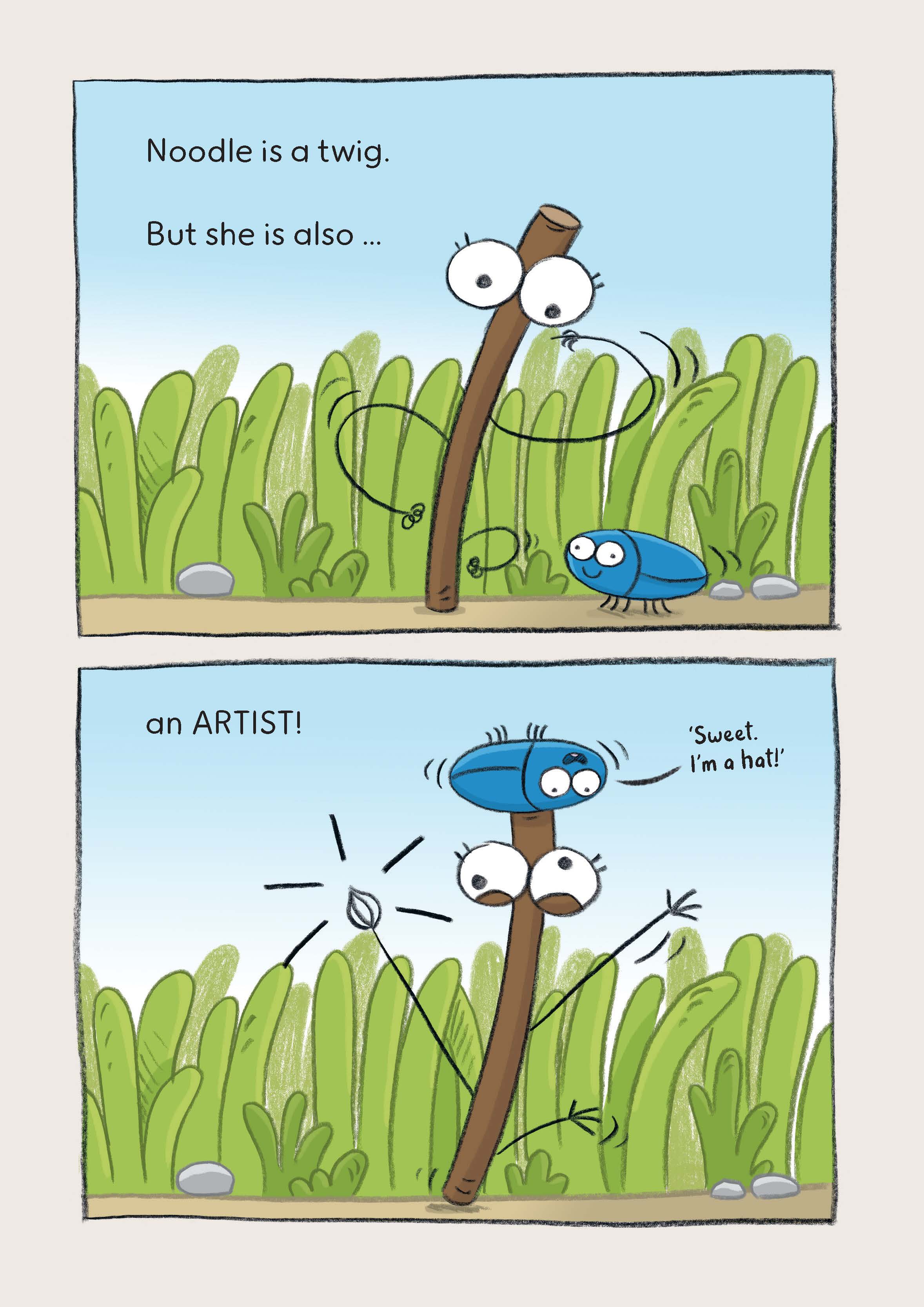 Hello Twigs, Time to Paint, A hilarious graphic novel you can read ...